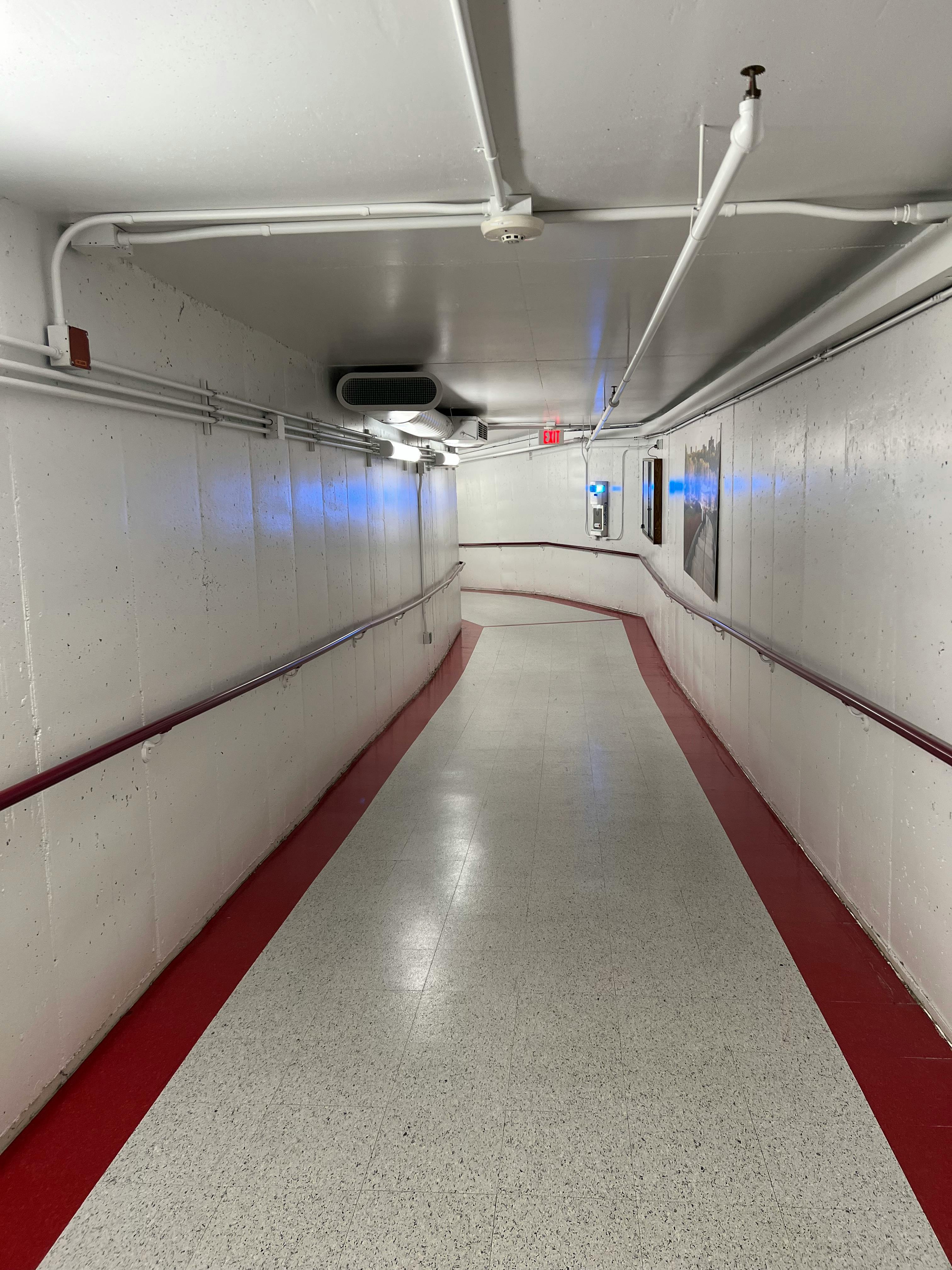 Illuminated Subway Passage · Free Stock Photo