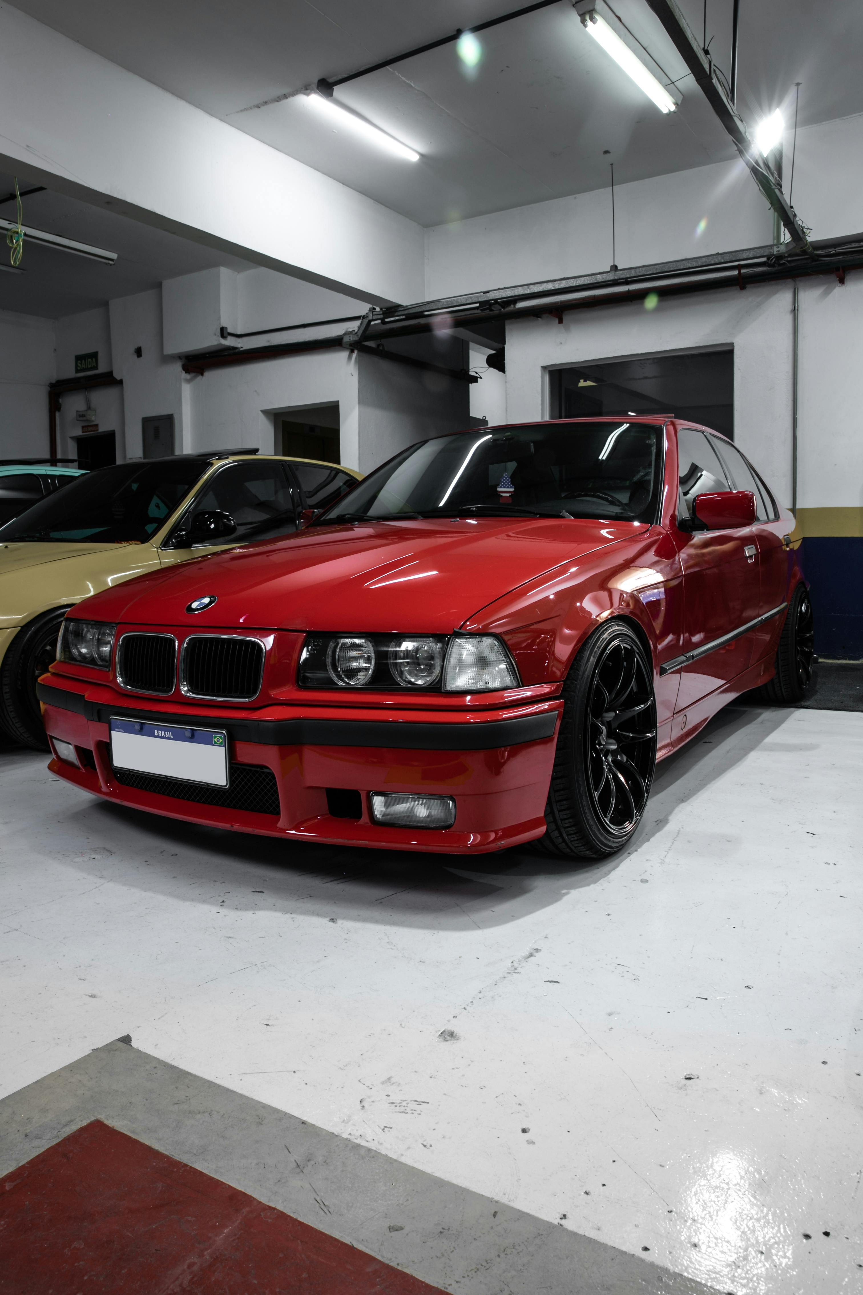 Red BMW E36 · Free Stock Photo