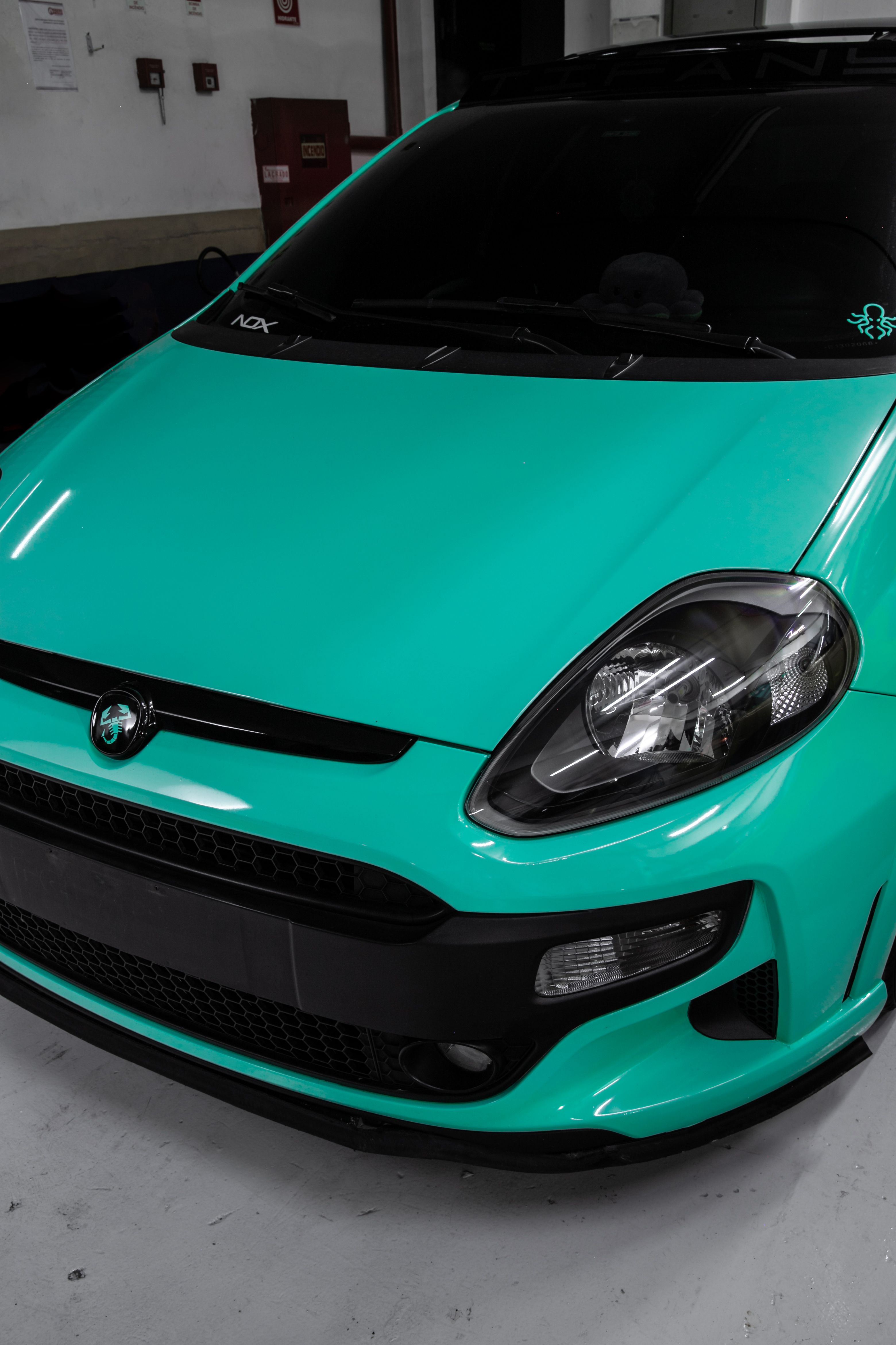Blue Fiat Punto Car · Free Stock Photo