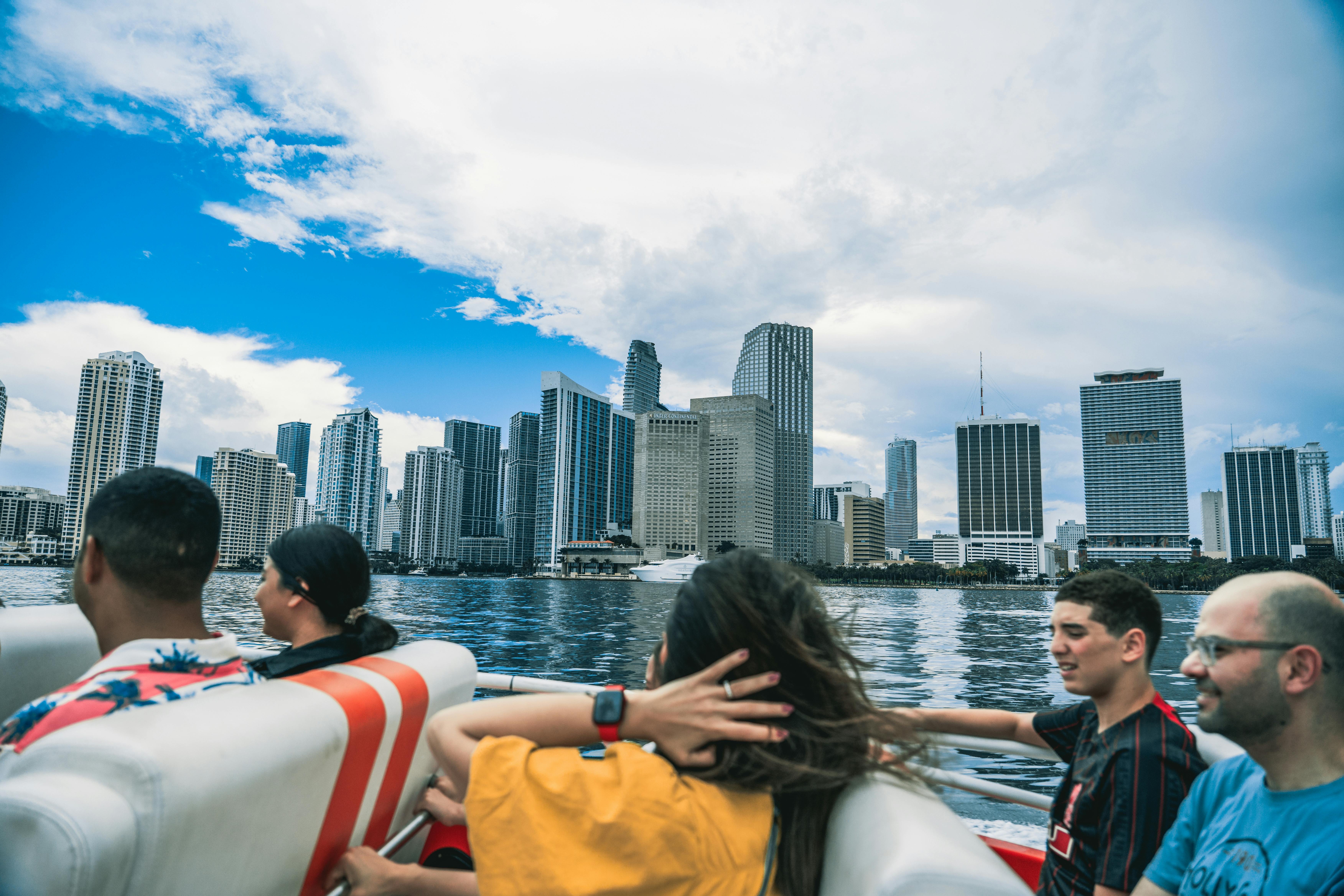Miami Sea View From Boat Photos, Download The BEST Free Miami Sea View ...