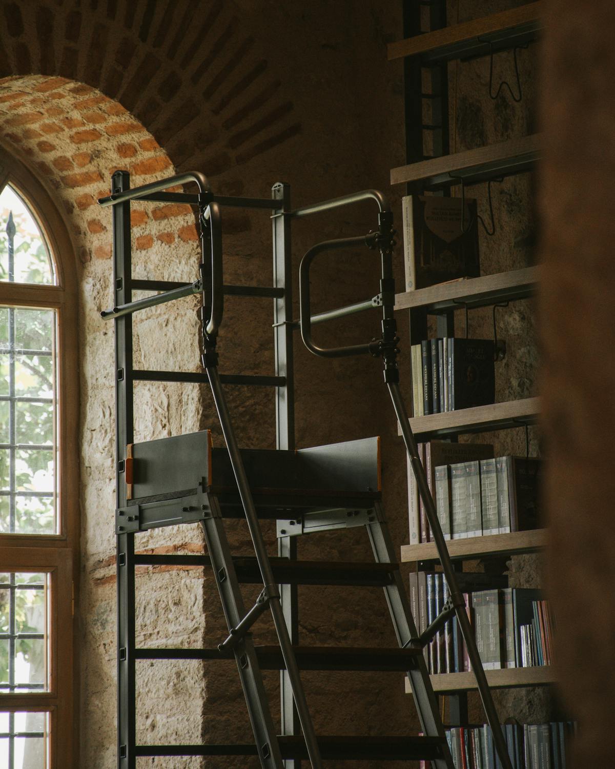 Library Ladder Photos, Download The BEST Free Library Ladder Stock ...