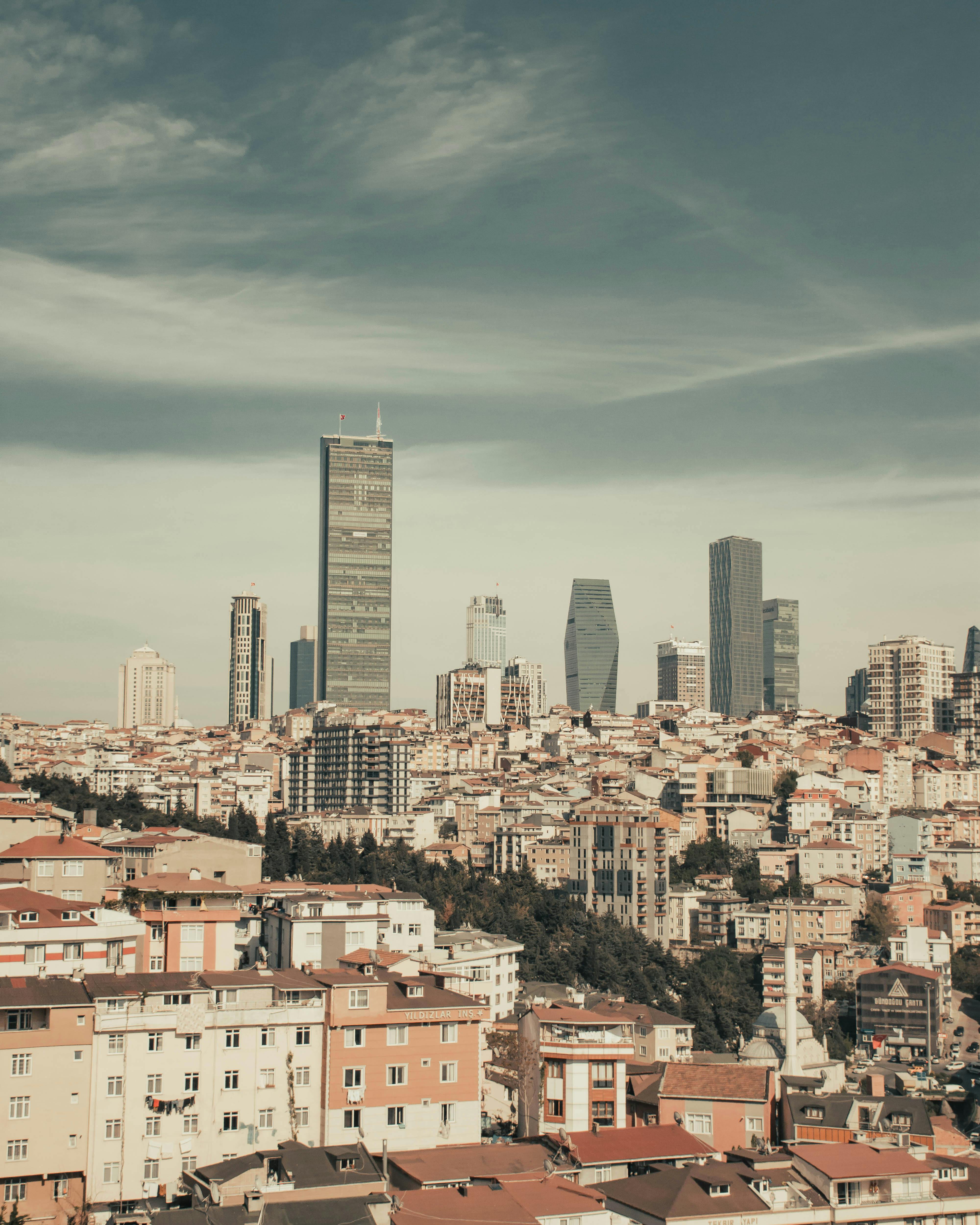Buildings and Skyscrapers in Istanbul · Free Stock Photo