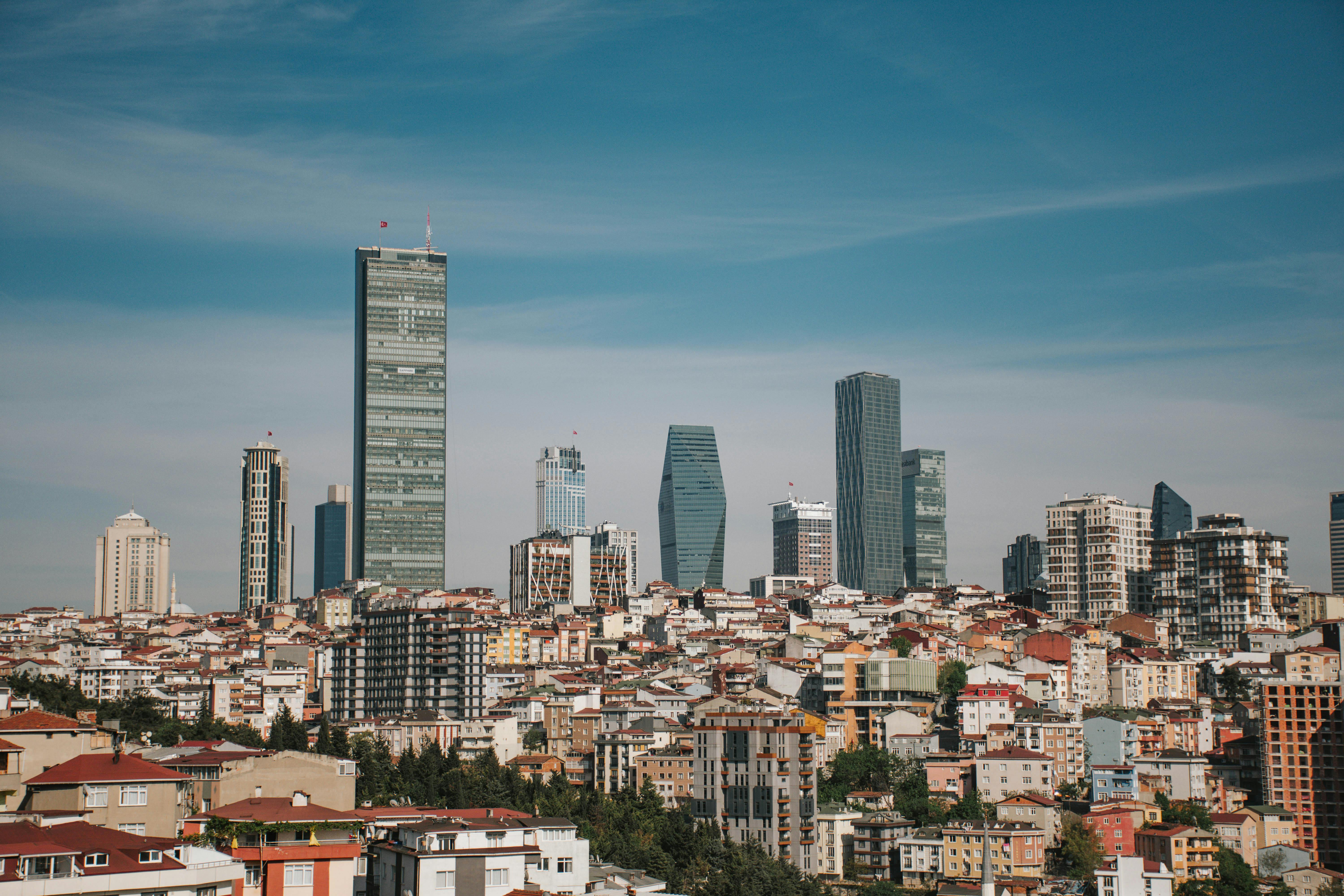 Buildings and Skyscrapers in Istanbul · Free Stock Photo