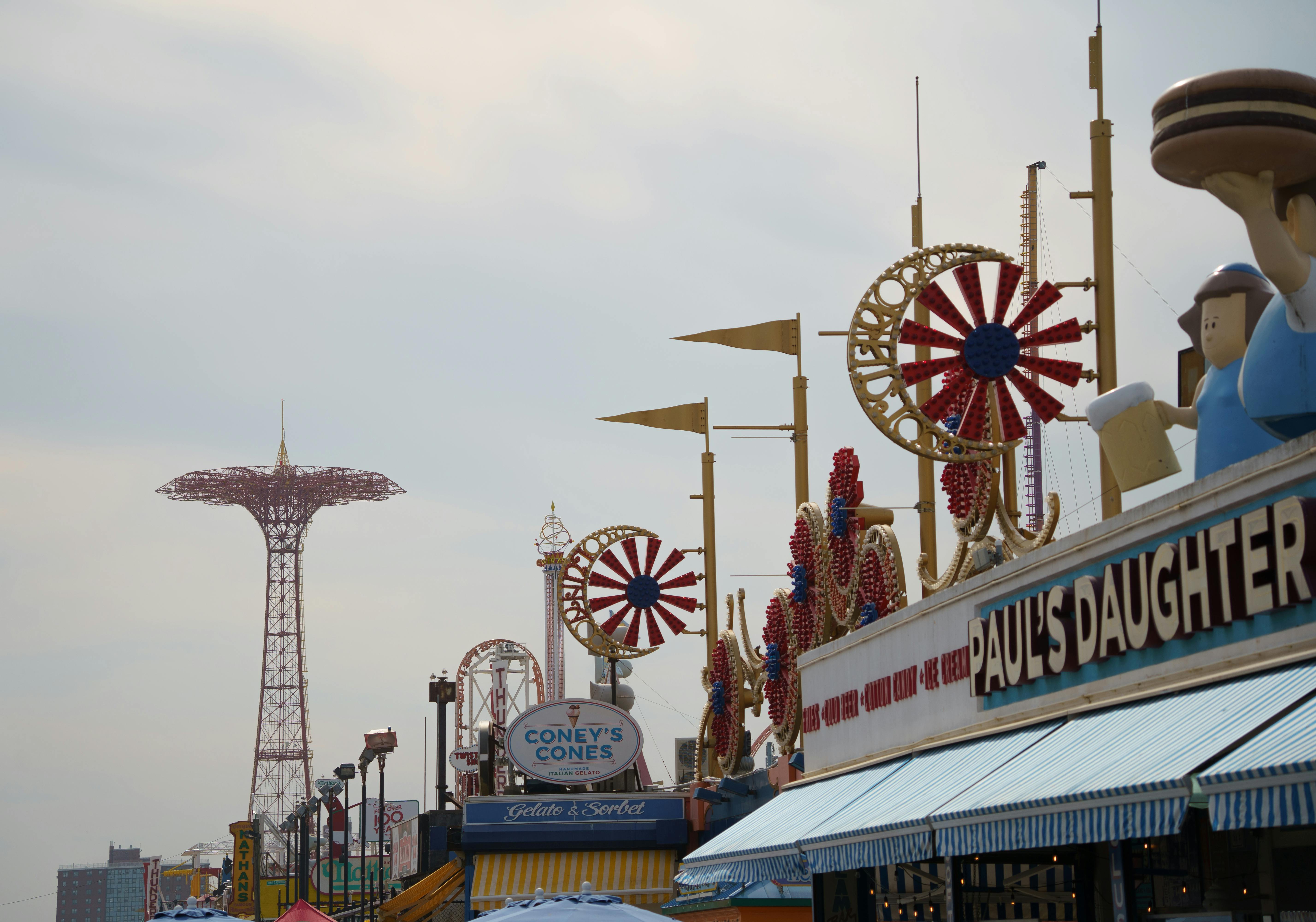 Cyclone Roller Coaster Ride · Free Stock Photo