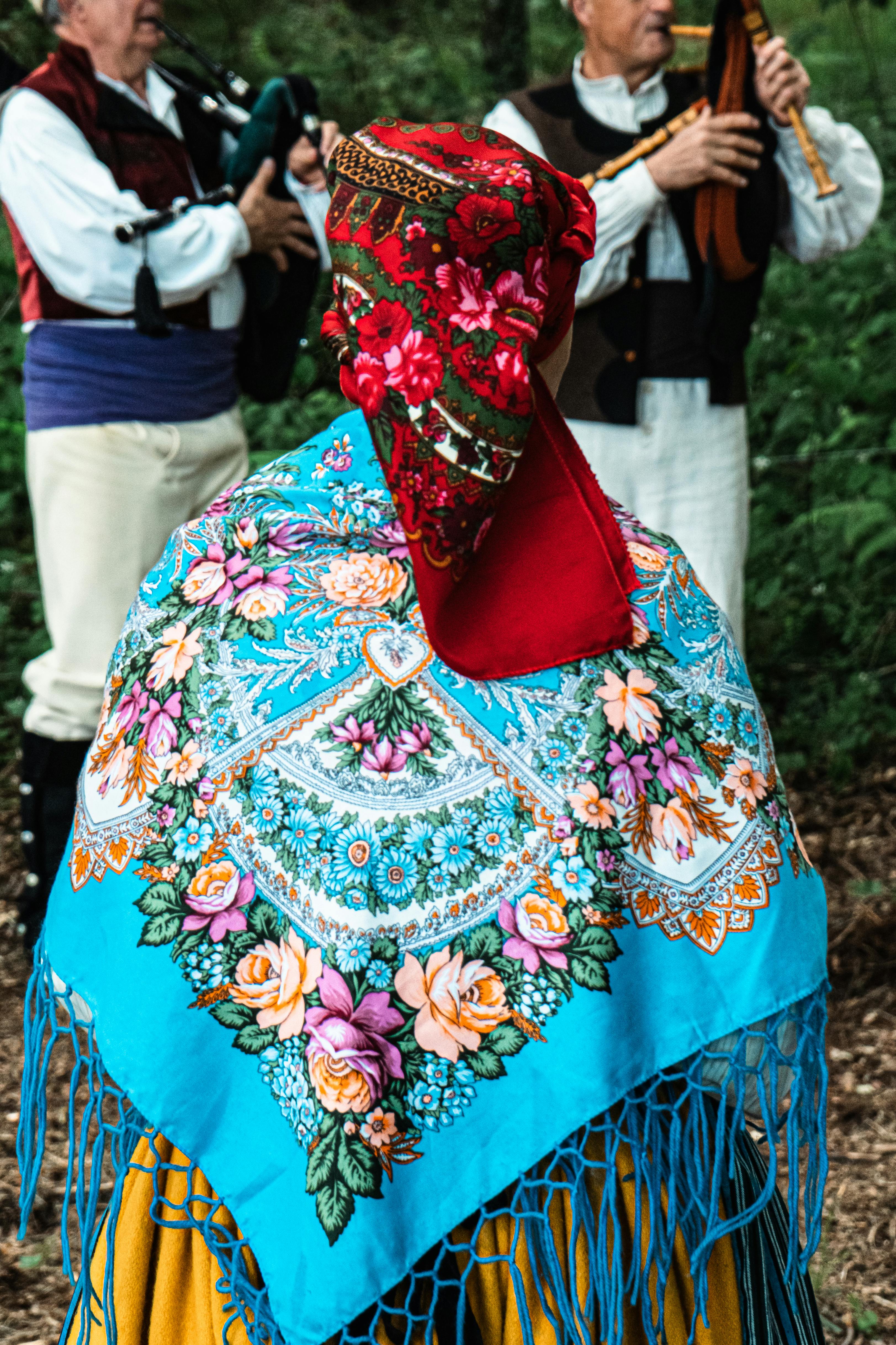Beautiful Woman in Folklore Clothing · Free Stock Photo