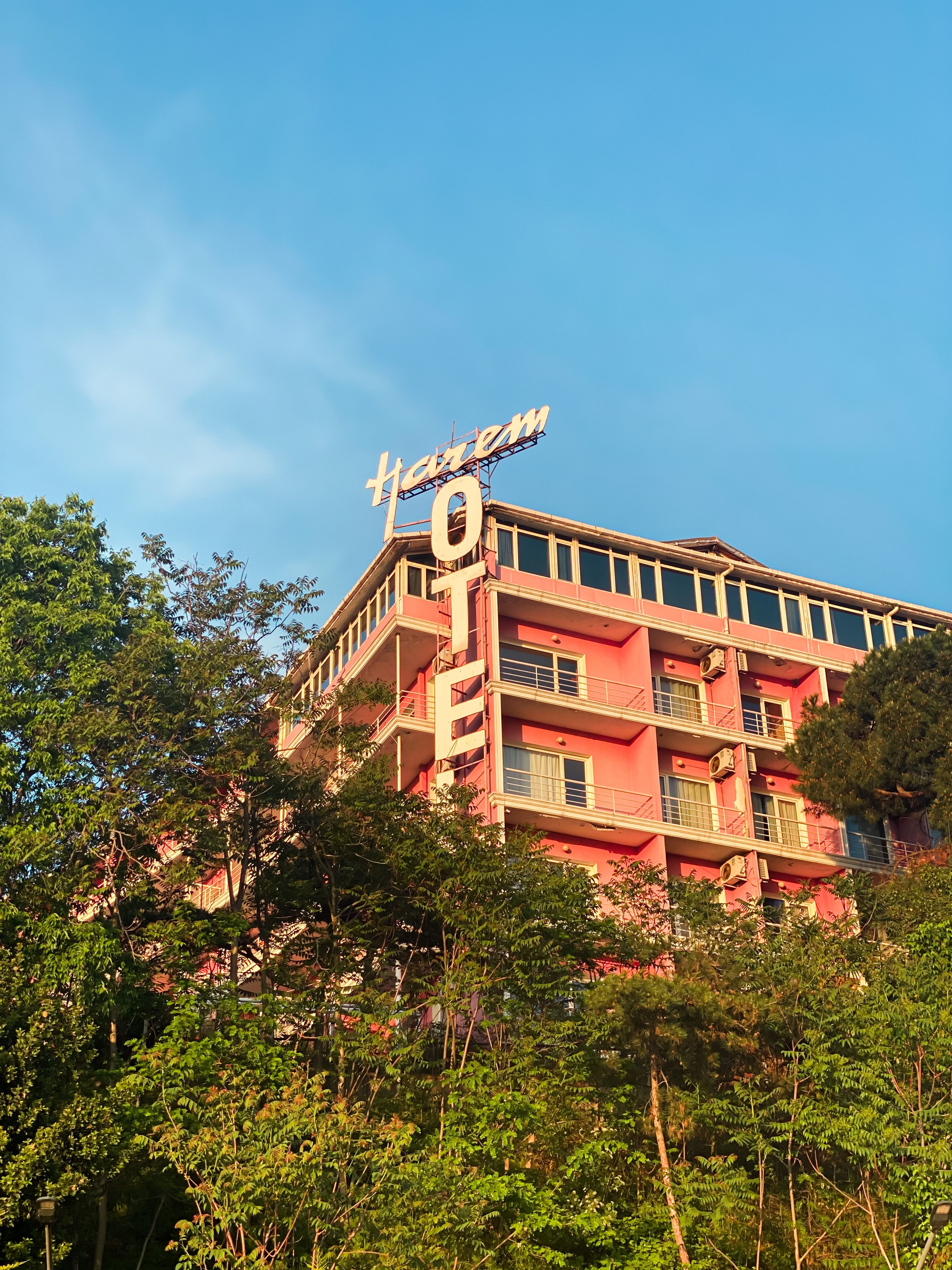Low Angle View of a Hotel on a Hill · Free Stock Photo