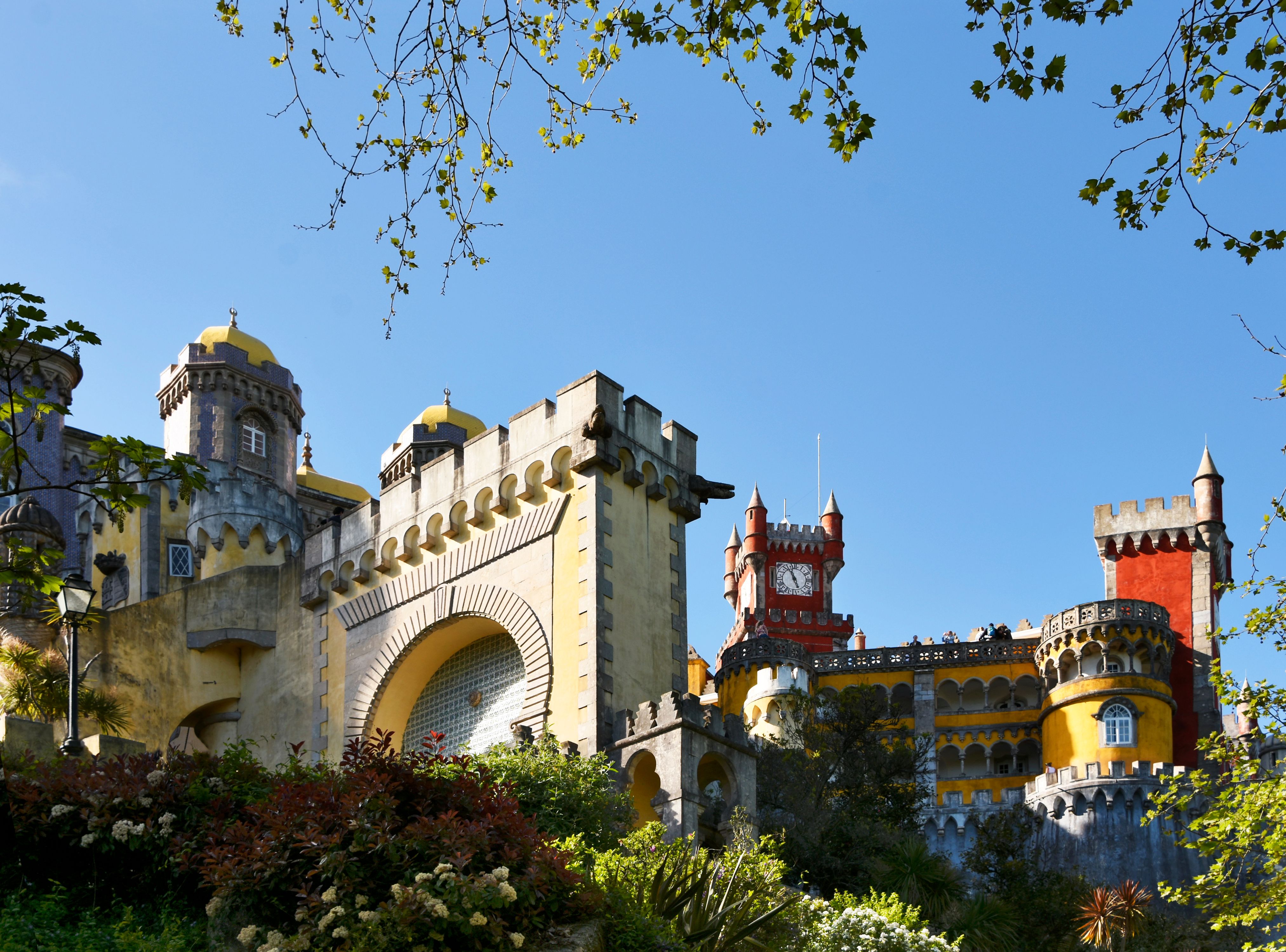 Photo gratuite de bâtiment, château, châteaux, ciel bleu, forteresse ...