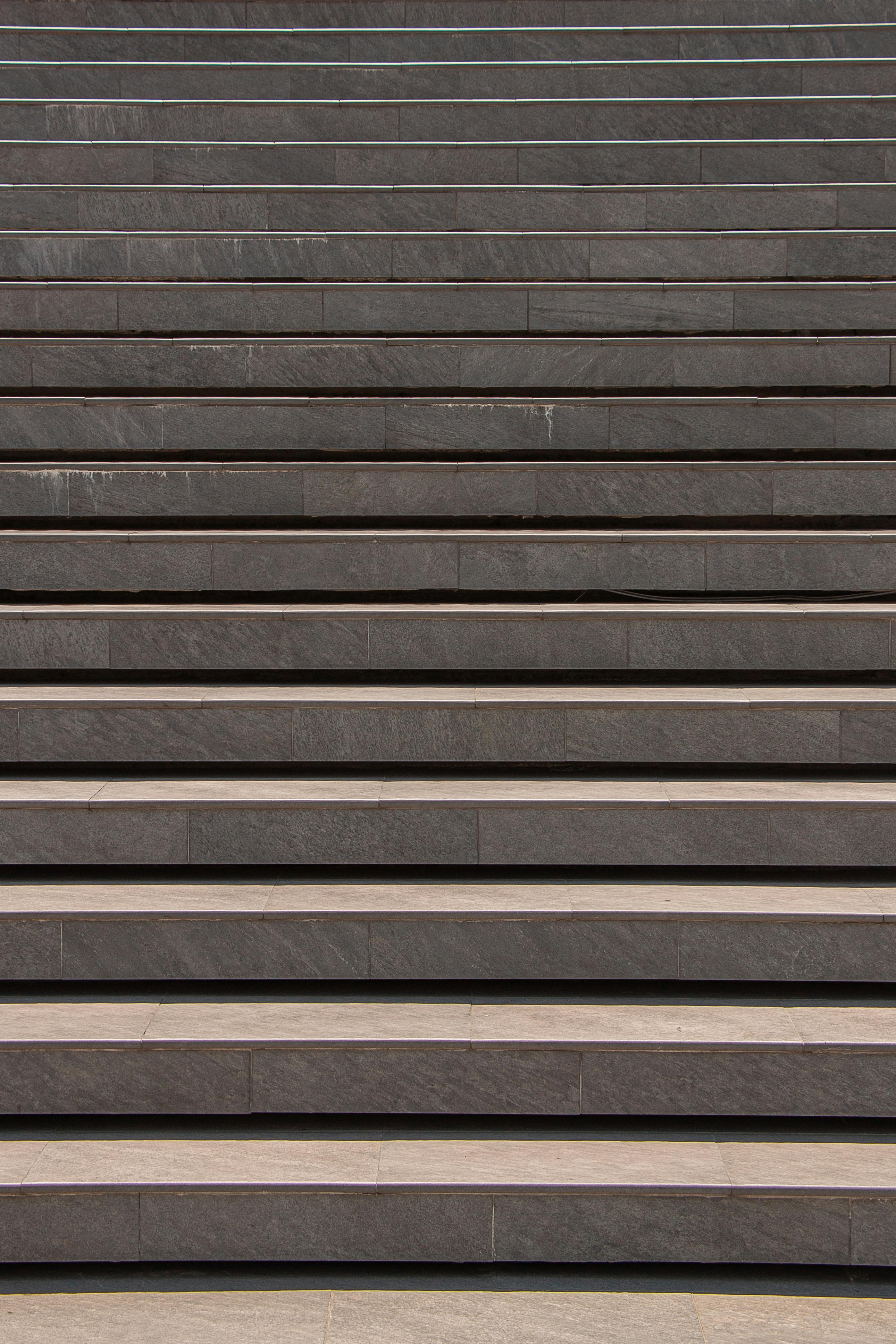 Gray Concrete Stairs · Free Stock Photo