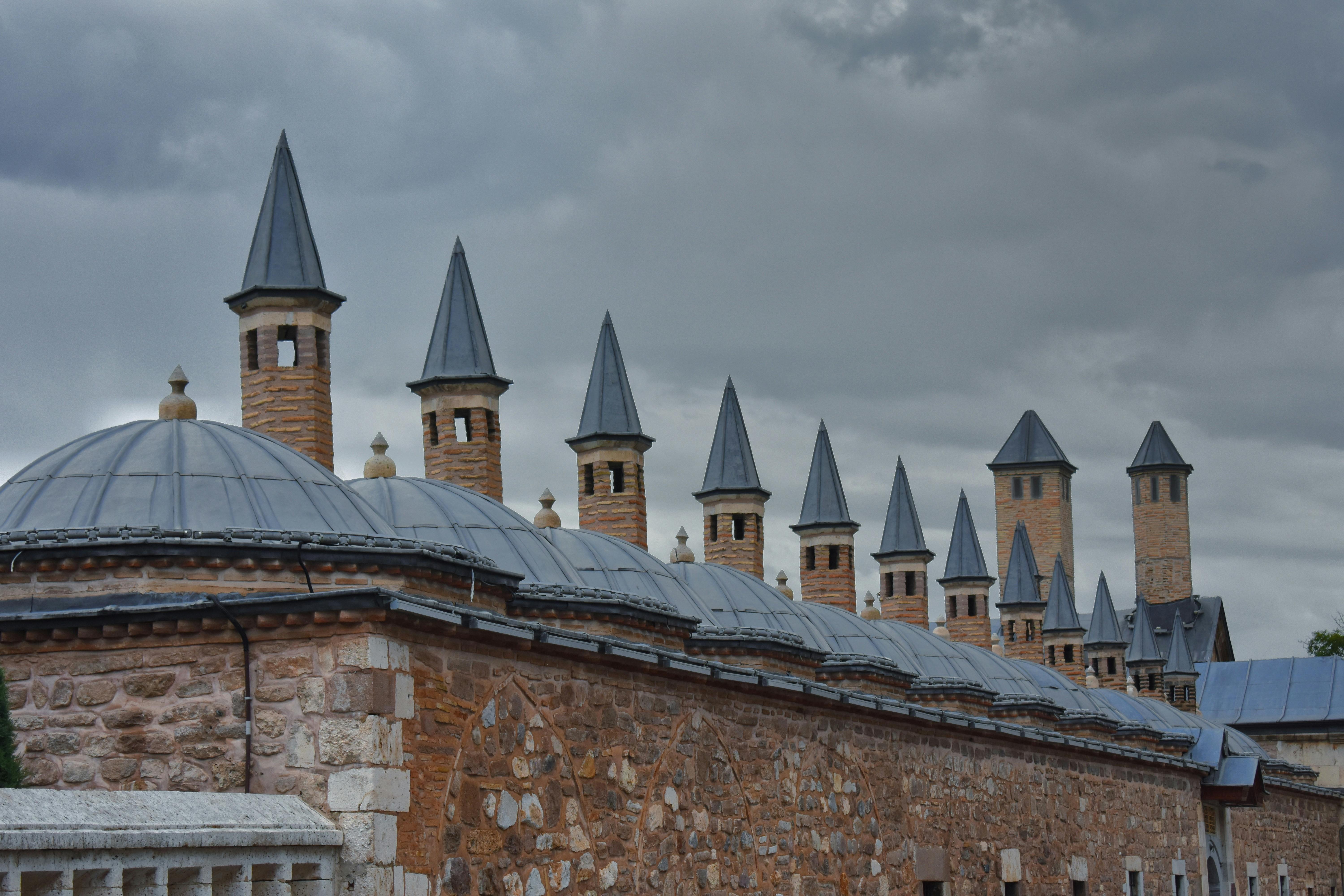 Spires on a Wall of Mevlana Museum, Konya, Turkey · Free Stock Photo