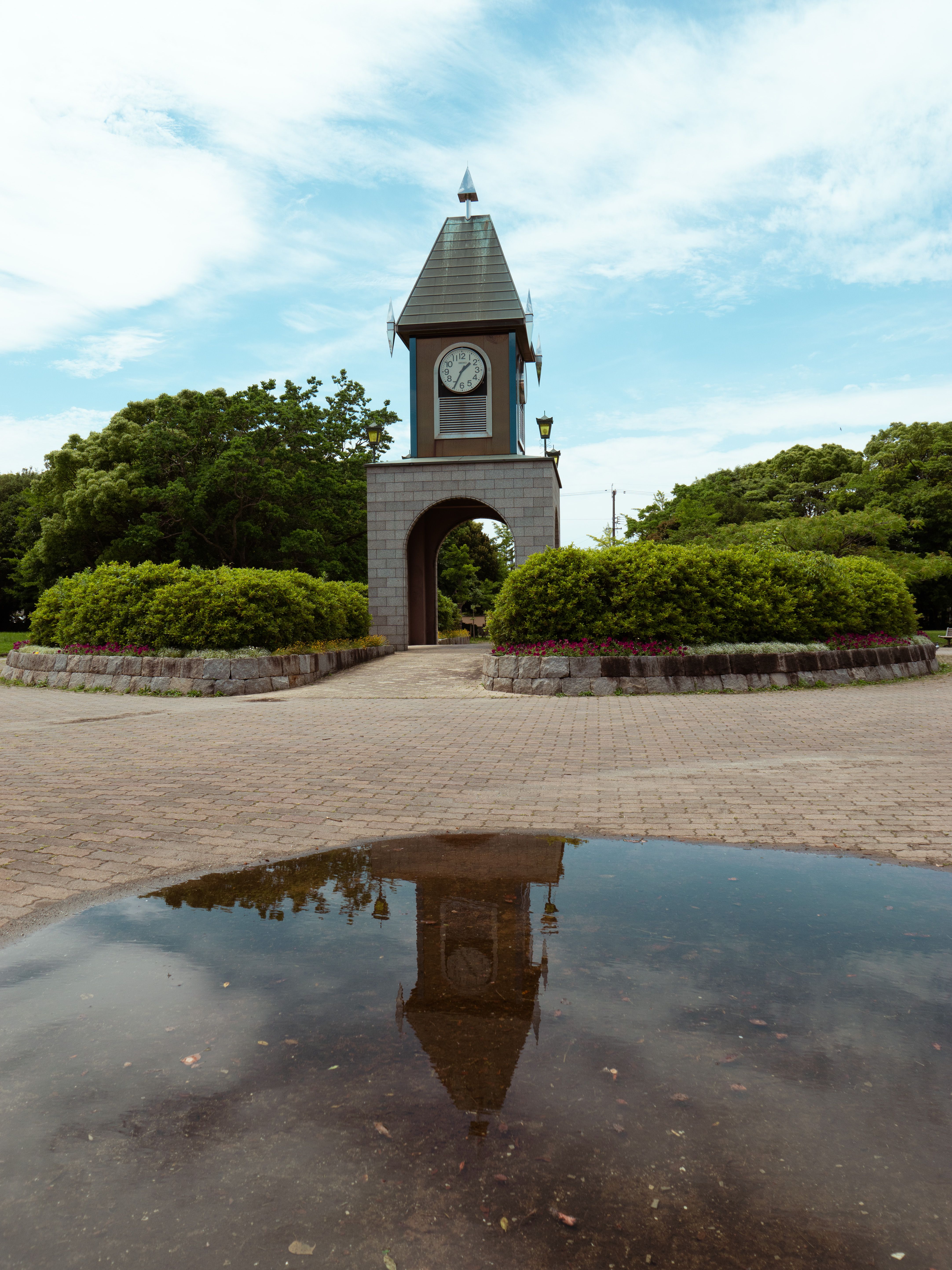 Clock Tower in Miyuki Park in Toyohashi in Japan · Free Stock Photo