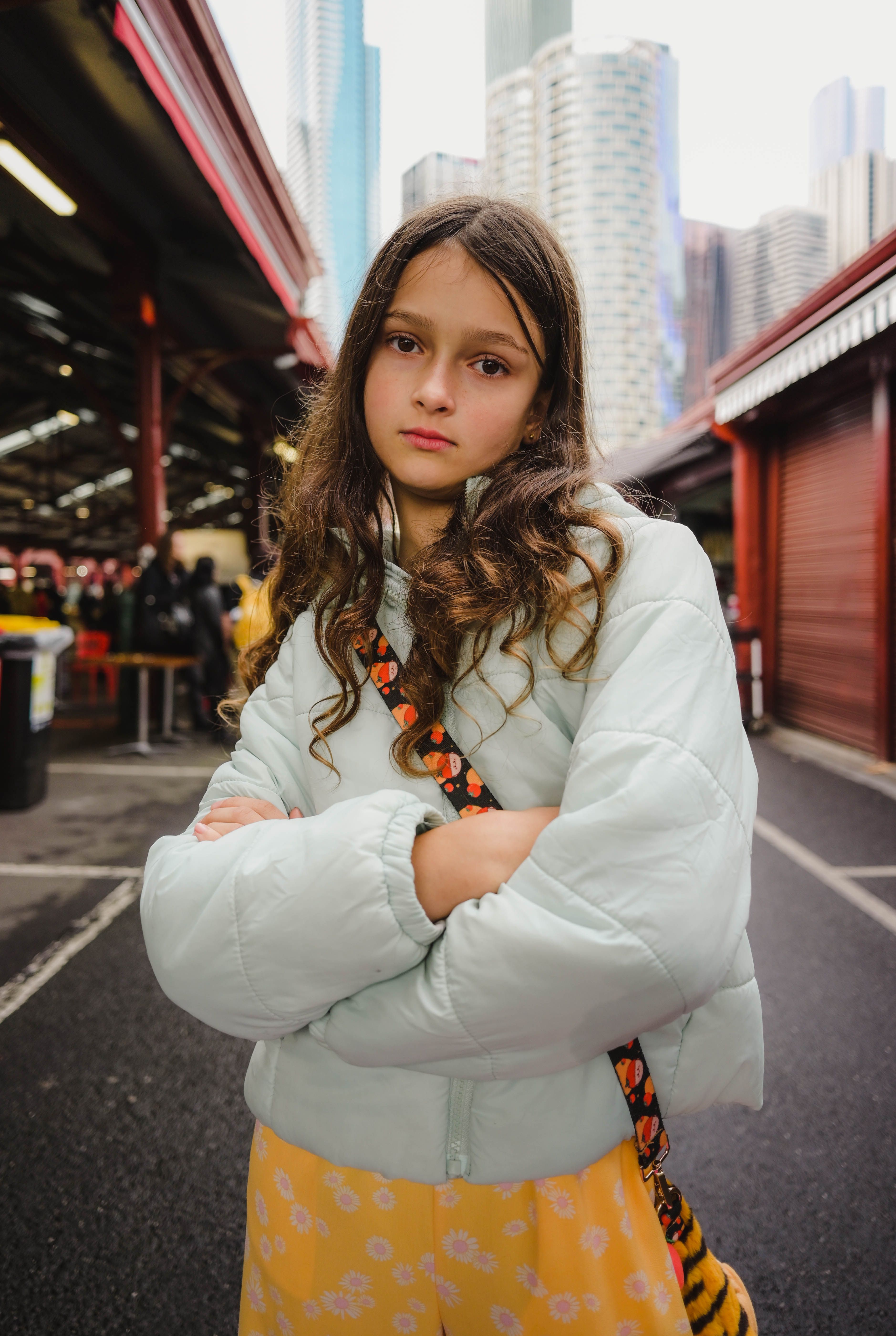 Portrait of Girl on Street · Free Stock Photo