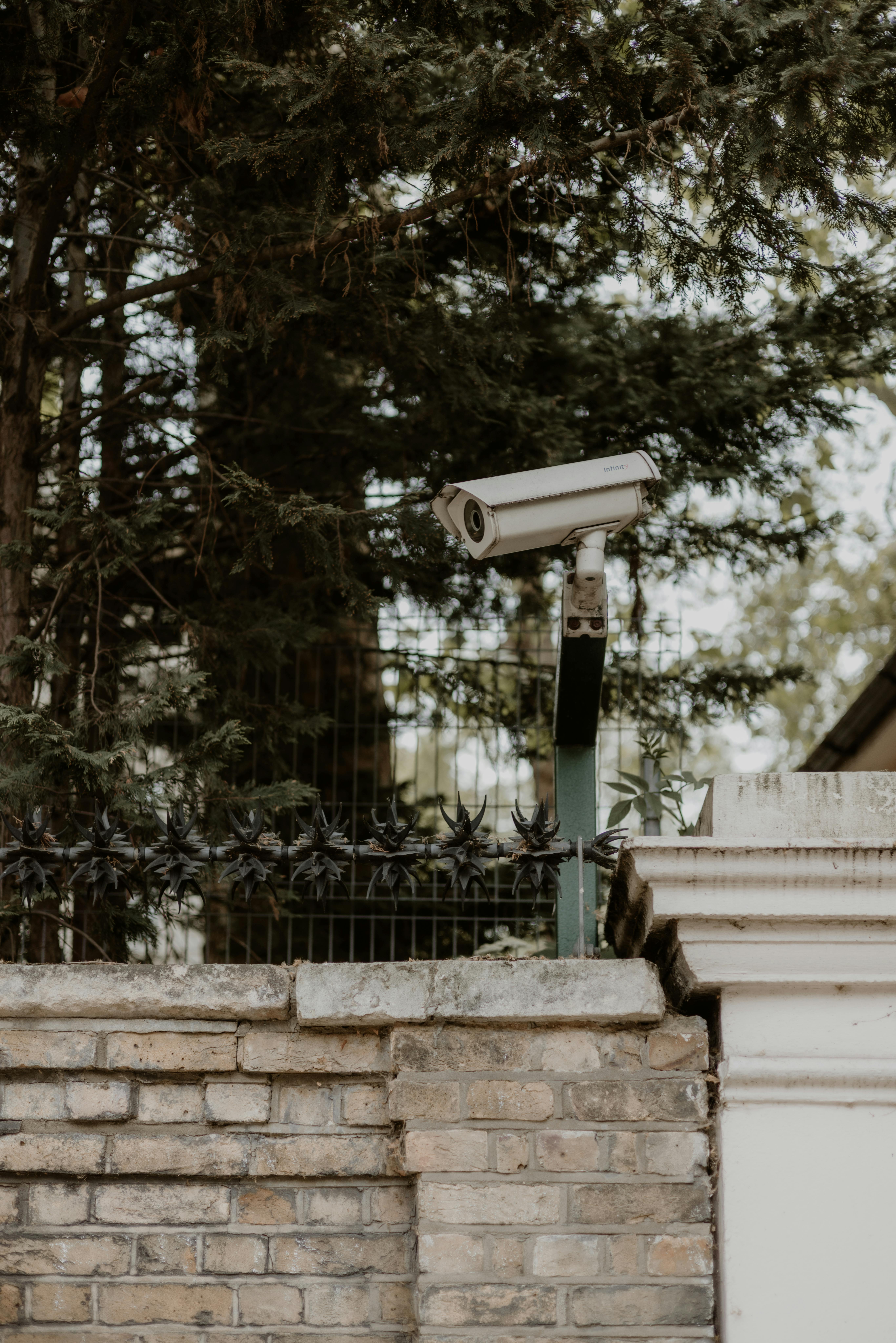 White Security Camera · Free Stock Photo