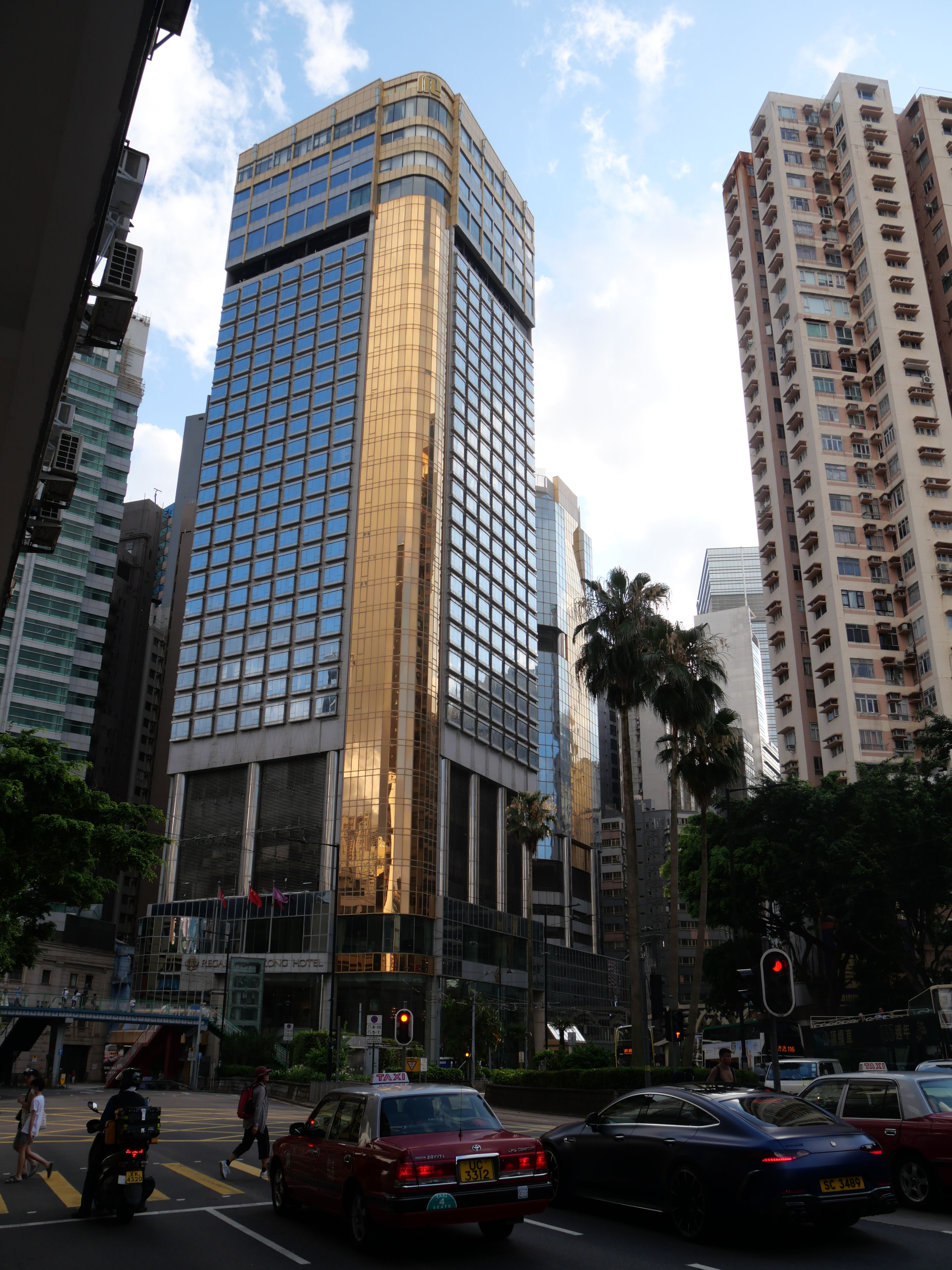 Back Street Overlooking City Skyscrapers · Free Stock Photo