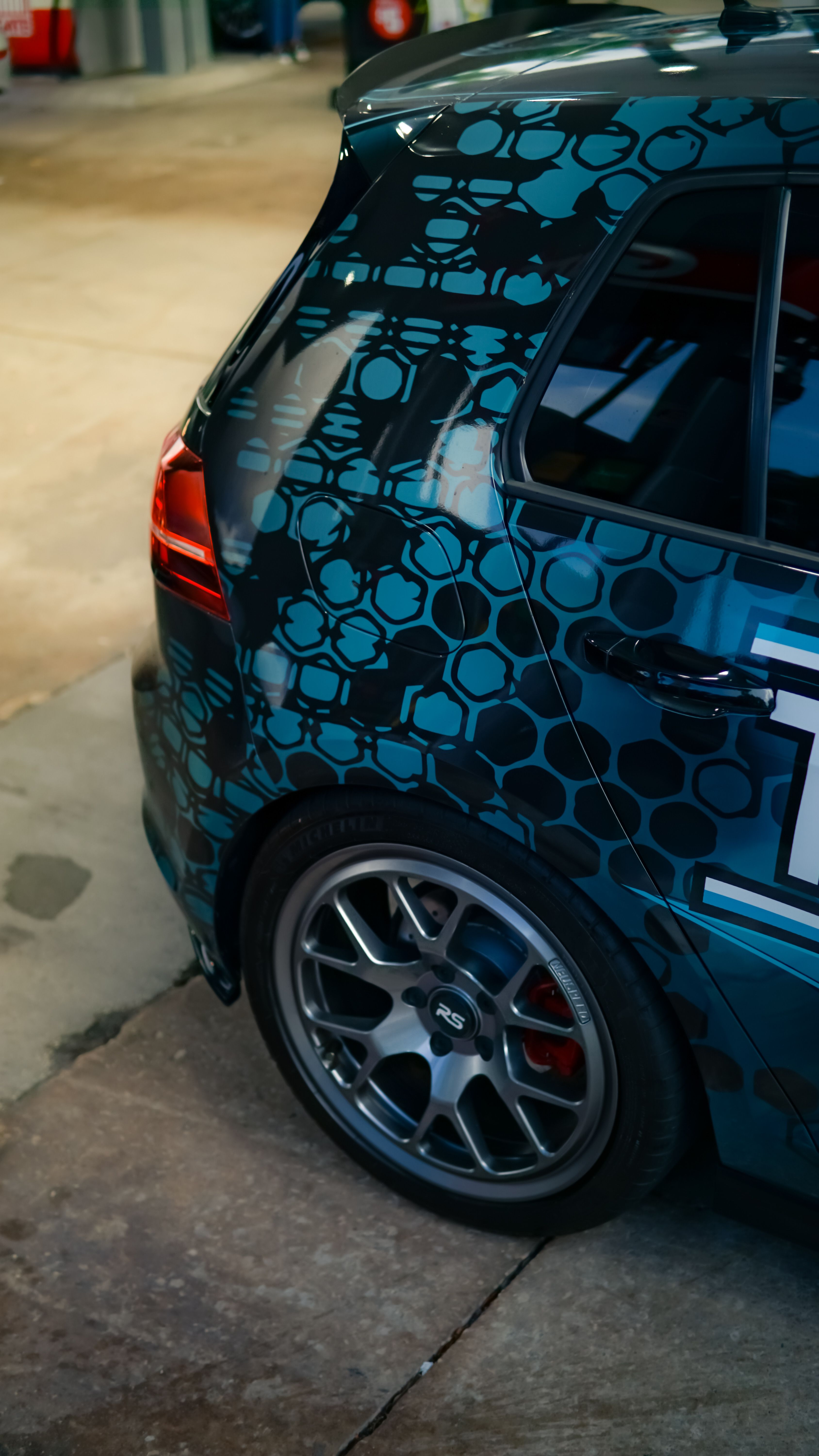 Back of a Sports Volkswagen Golf · Free Stock Photo