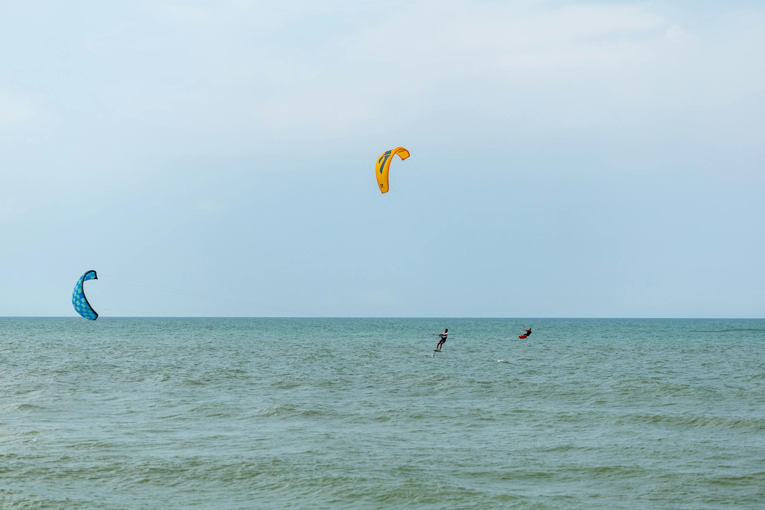 Kites in the Air by Sea · Free Stock Photo