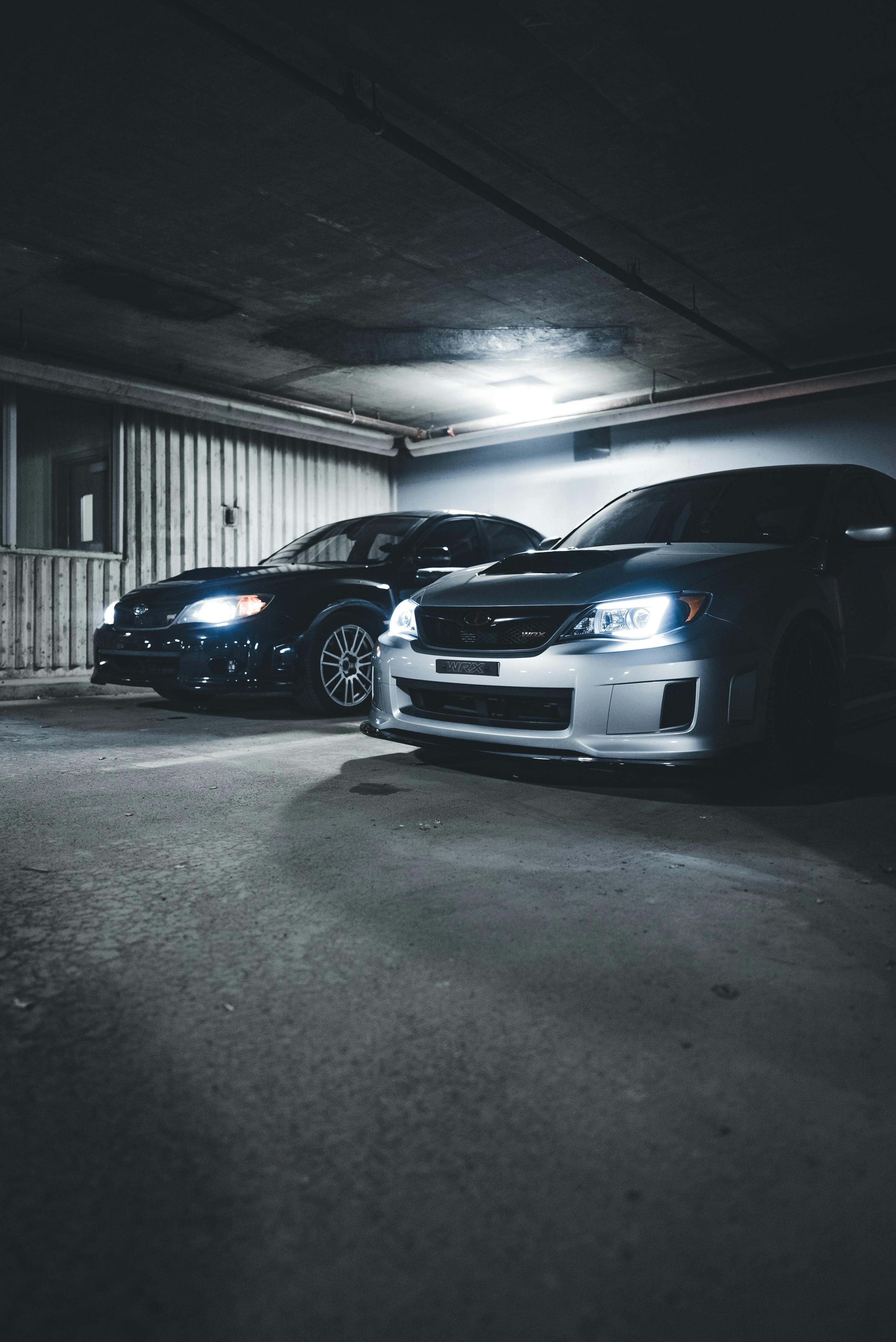 Two Subaru Sports Cars Side by Side · Free Stock Photo
