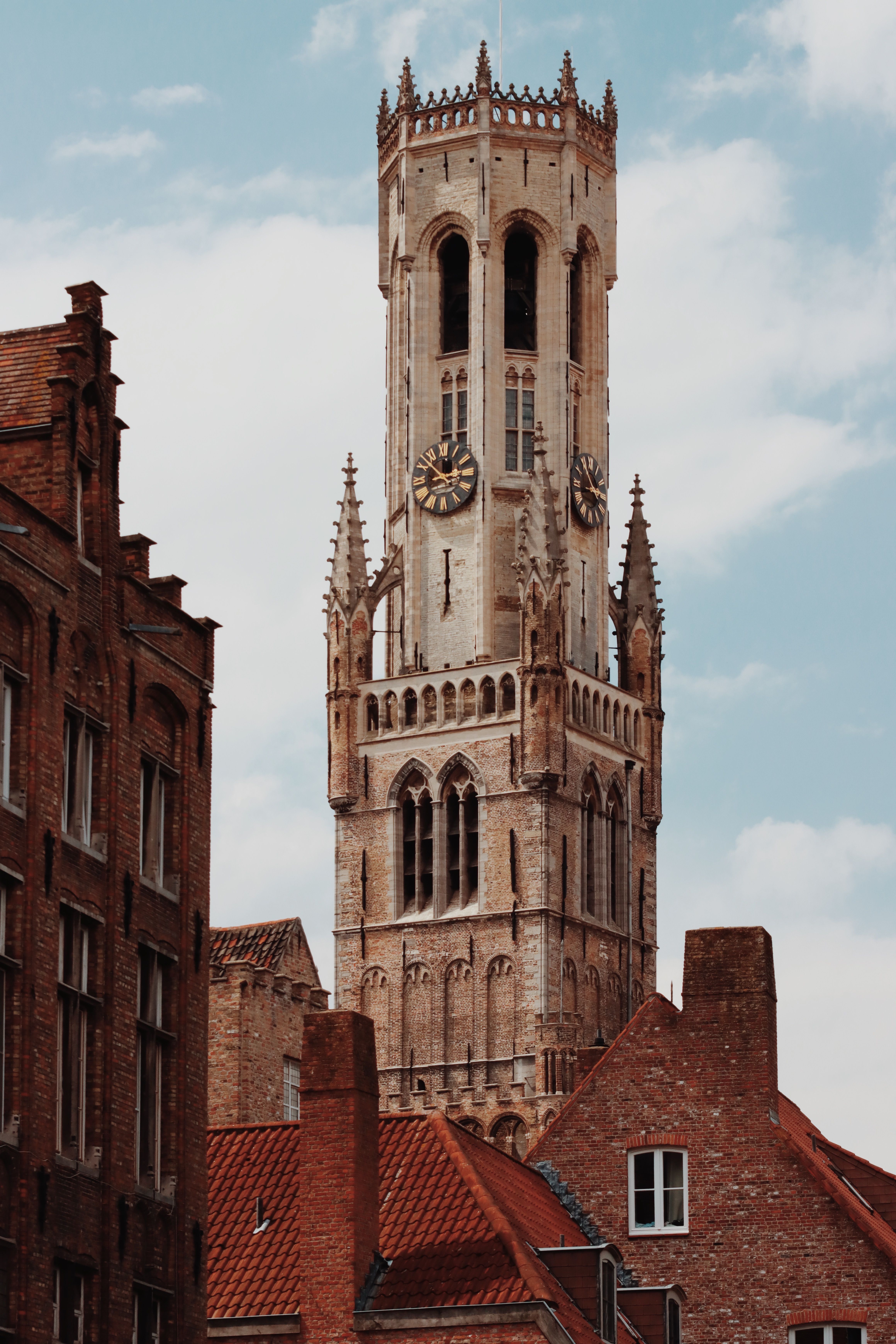 Belfry of Bruges Tower · Free Stock Photo