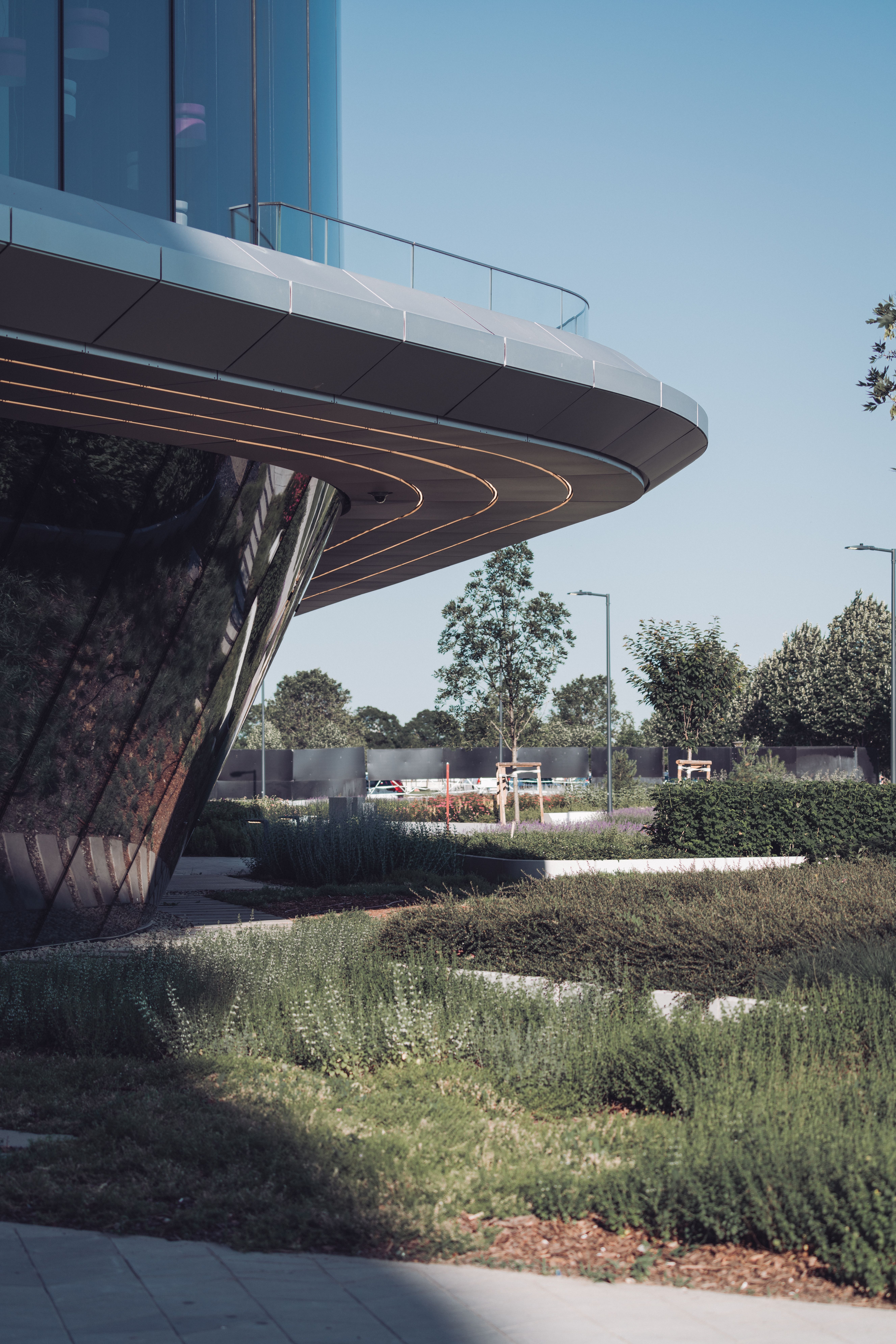 Park by MOL Headquarters in Budapest · Free Stock Photo