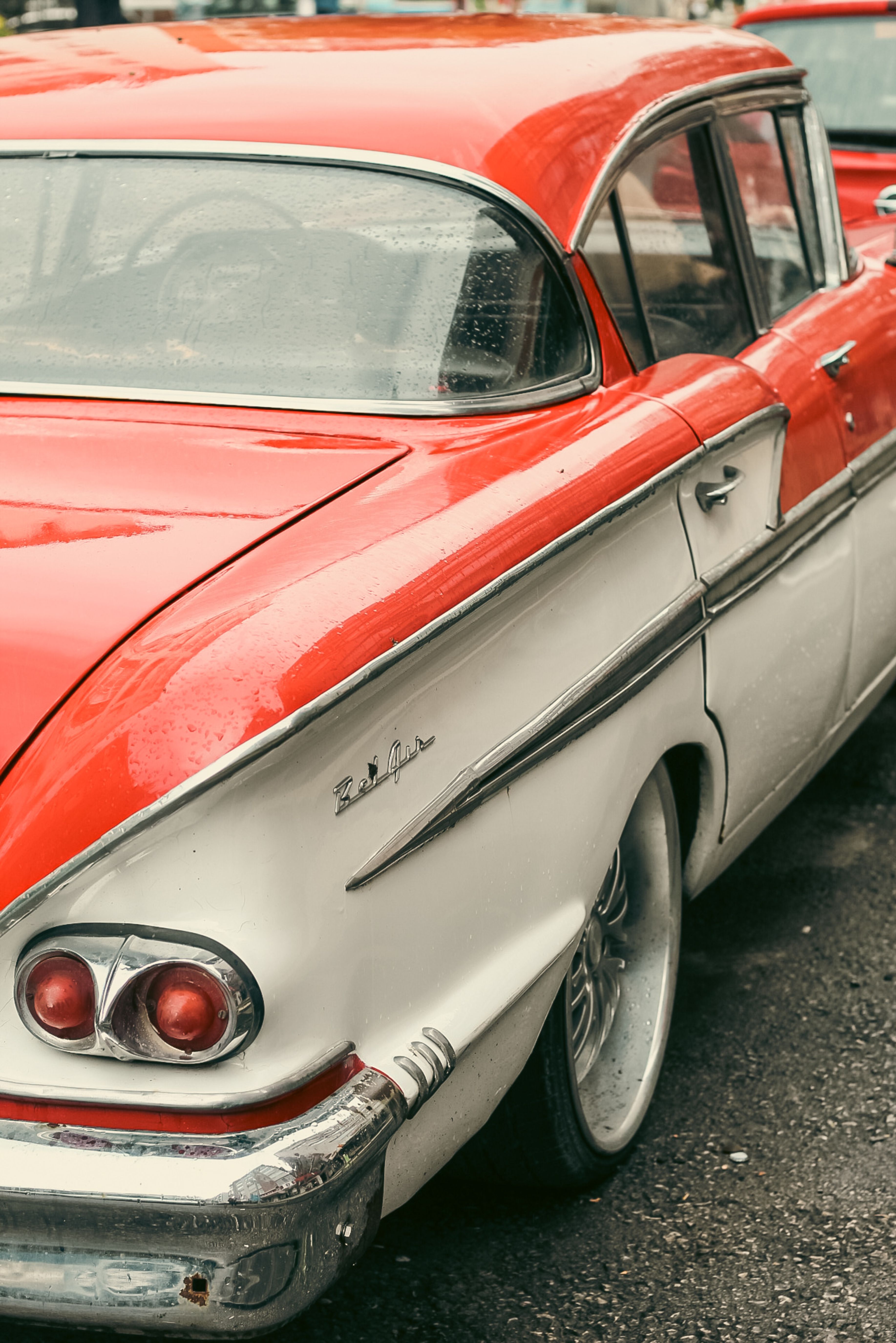 Vintage Cars on a Parking Lot · Free Stock Photo