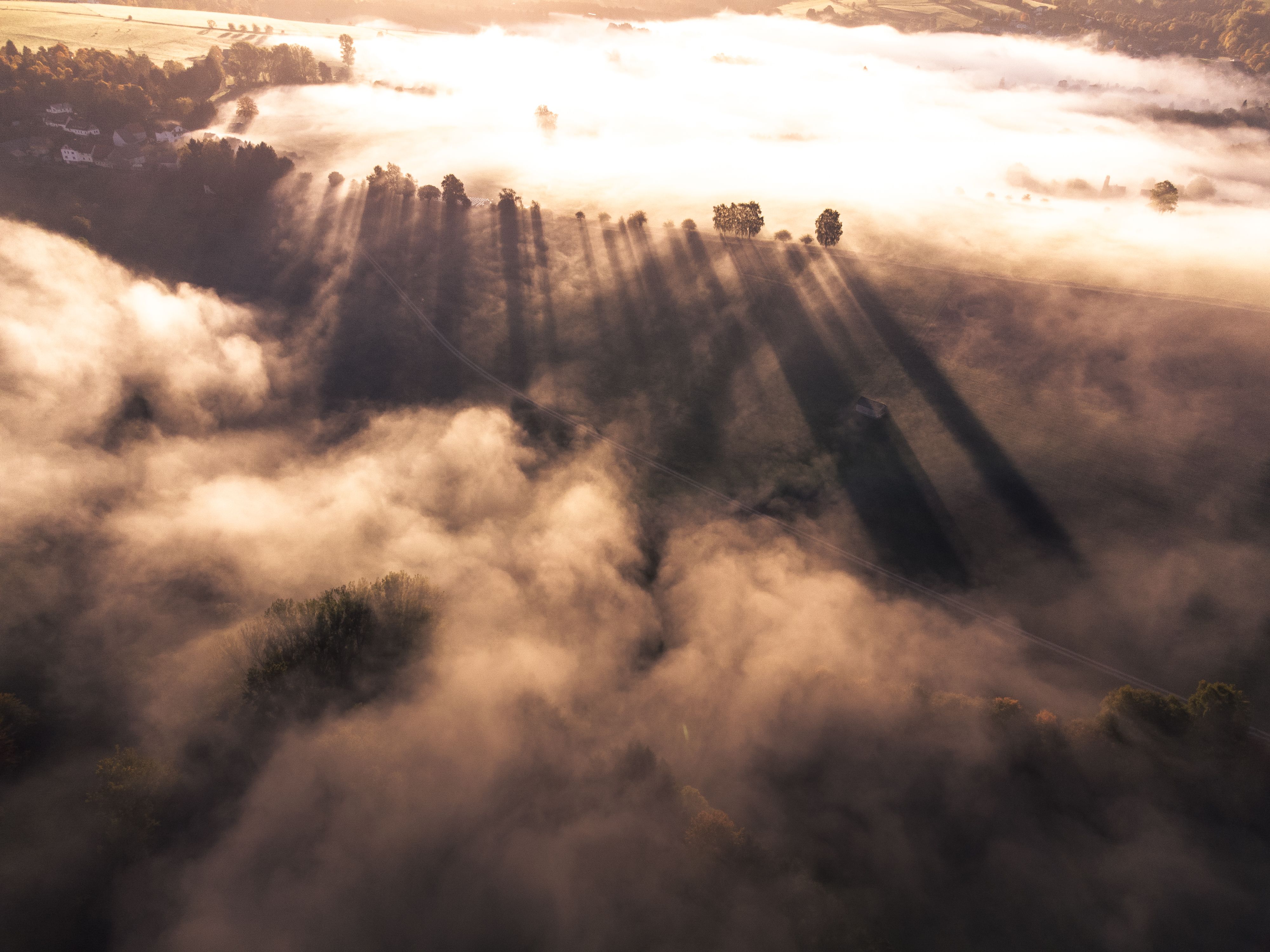 Clouds over Valley · Free Stock Photo