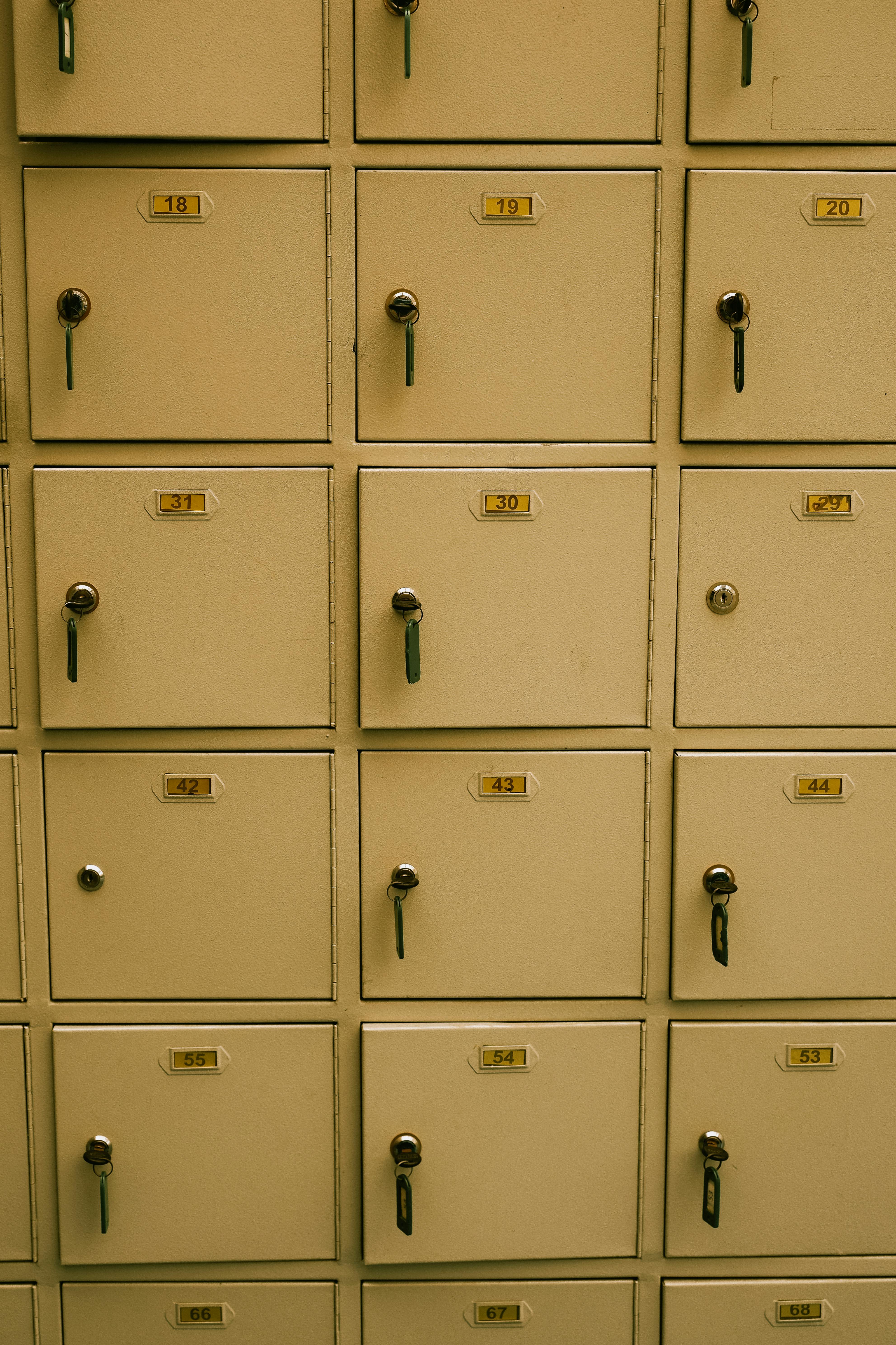 Row Of Lockers Photos, Download The BEST Free Row Of Lockers Stock ...
