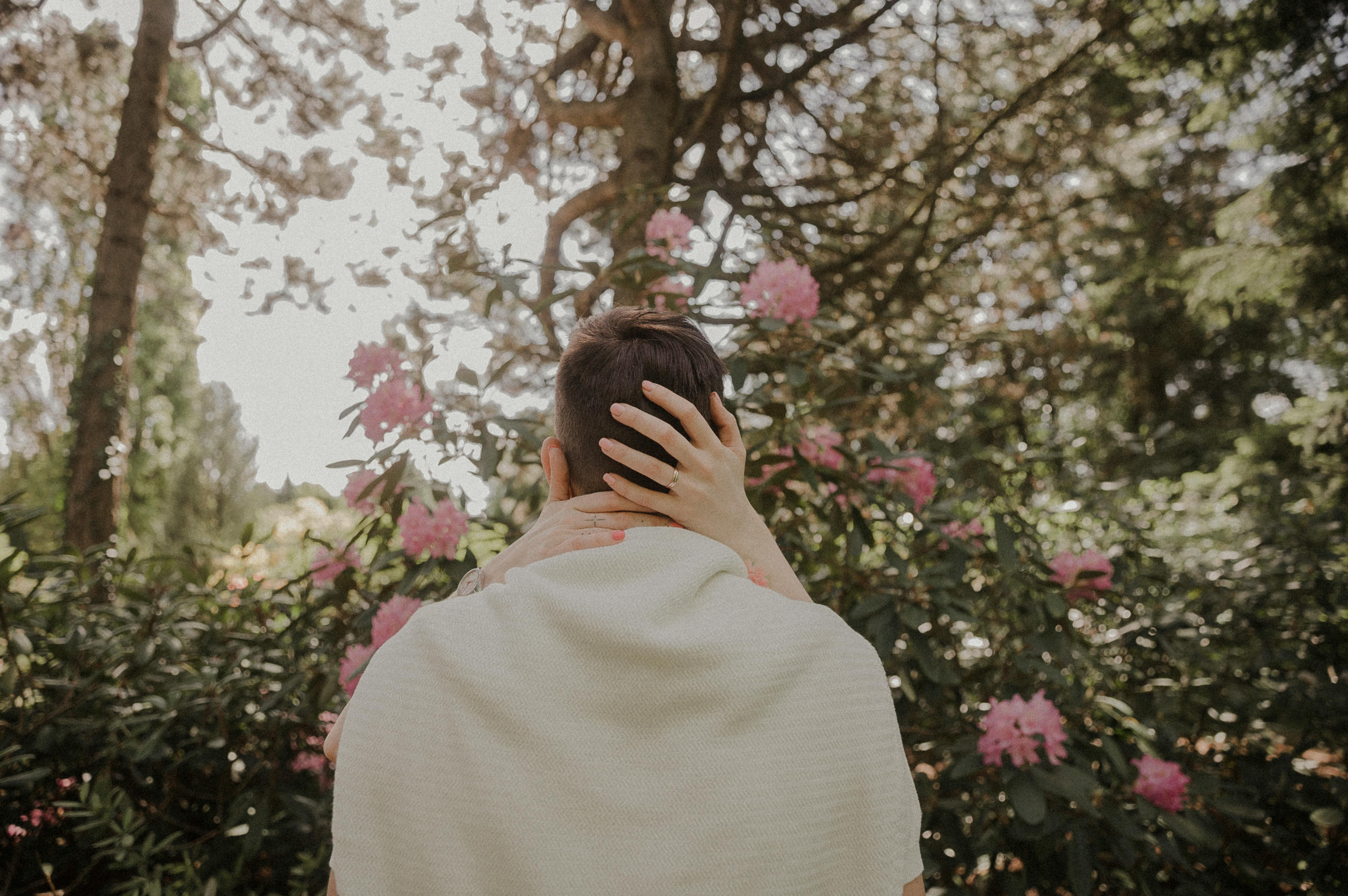 Woman Touching Man · Free Stock Photo
