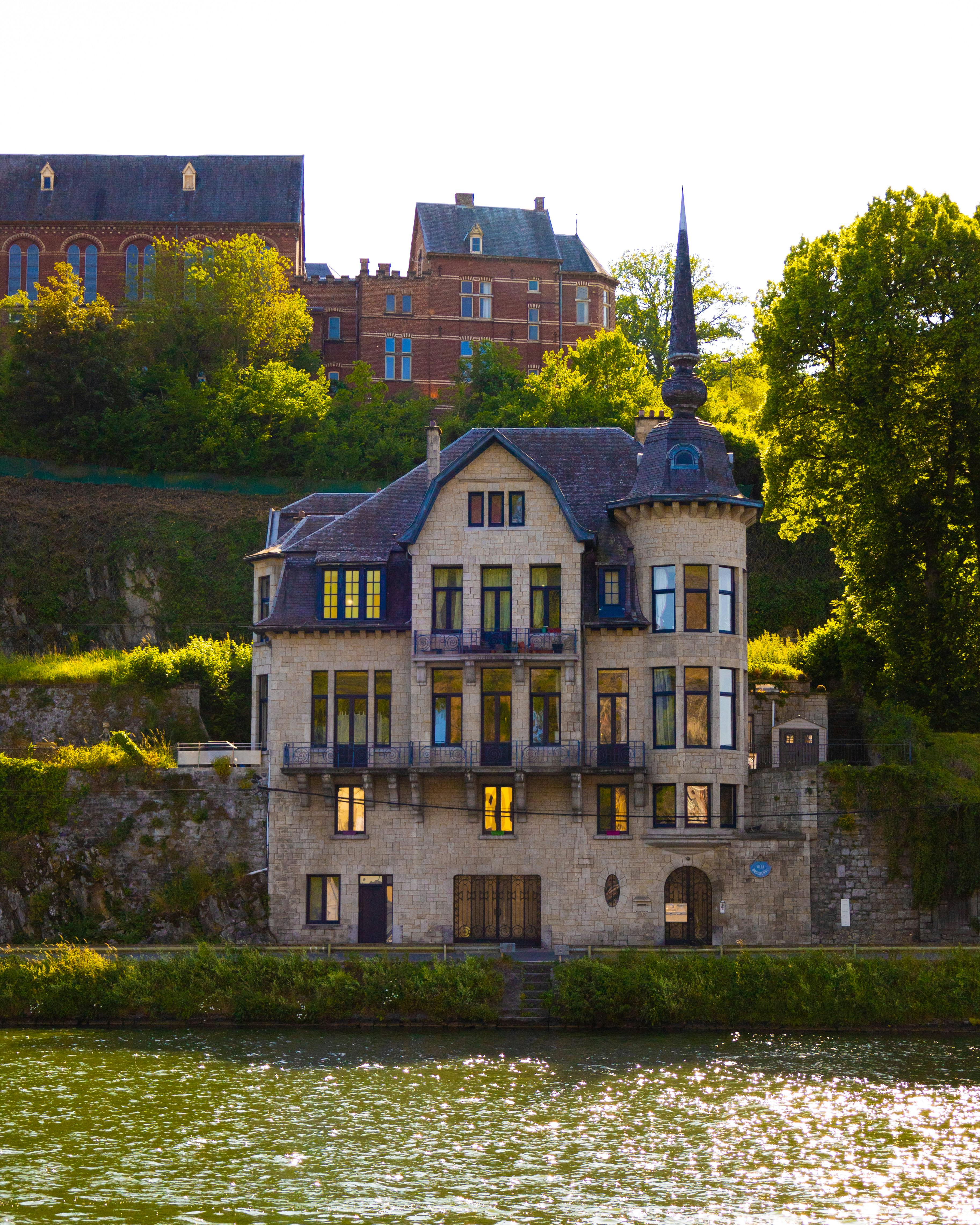 Riverside Villa in Dinant · Free Stock Photo