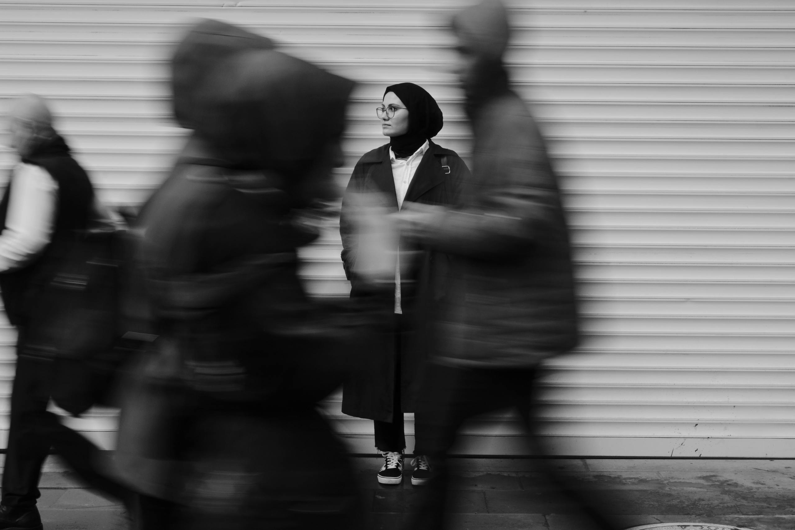 Blurred Picture of Woman Moving · Free Stock Photo