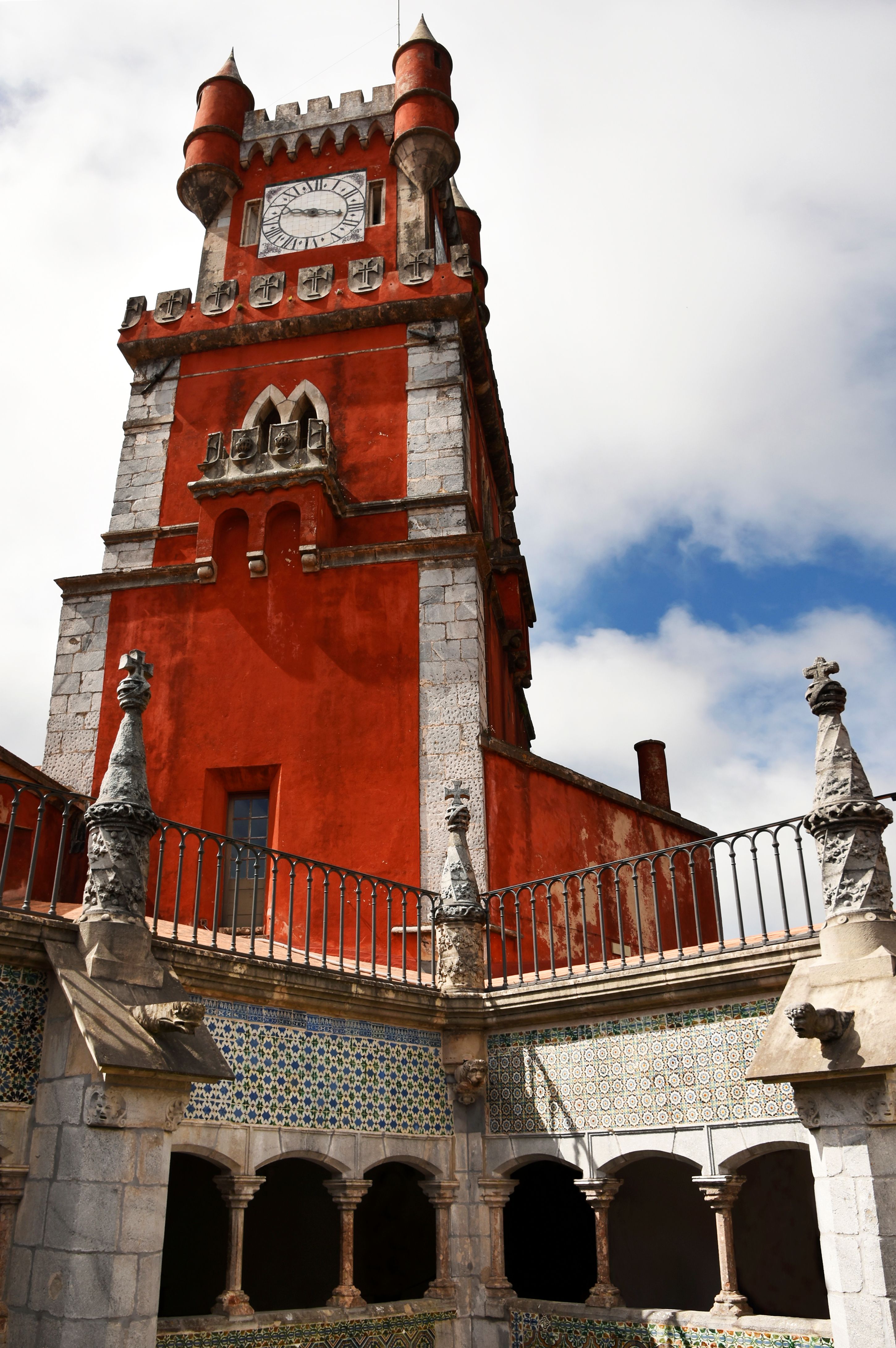 Red Tower of Pena Palace · Free Stock Photo