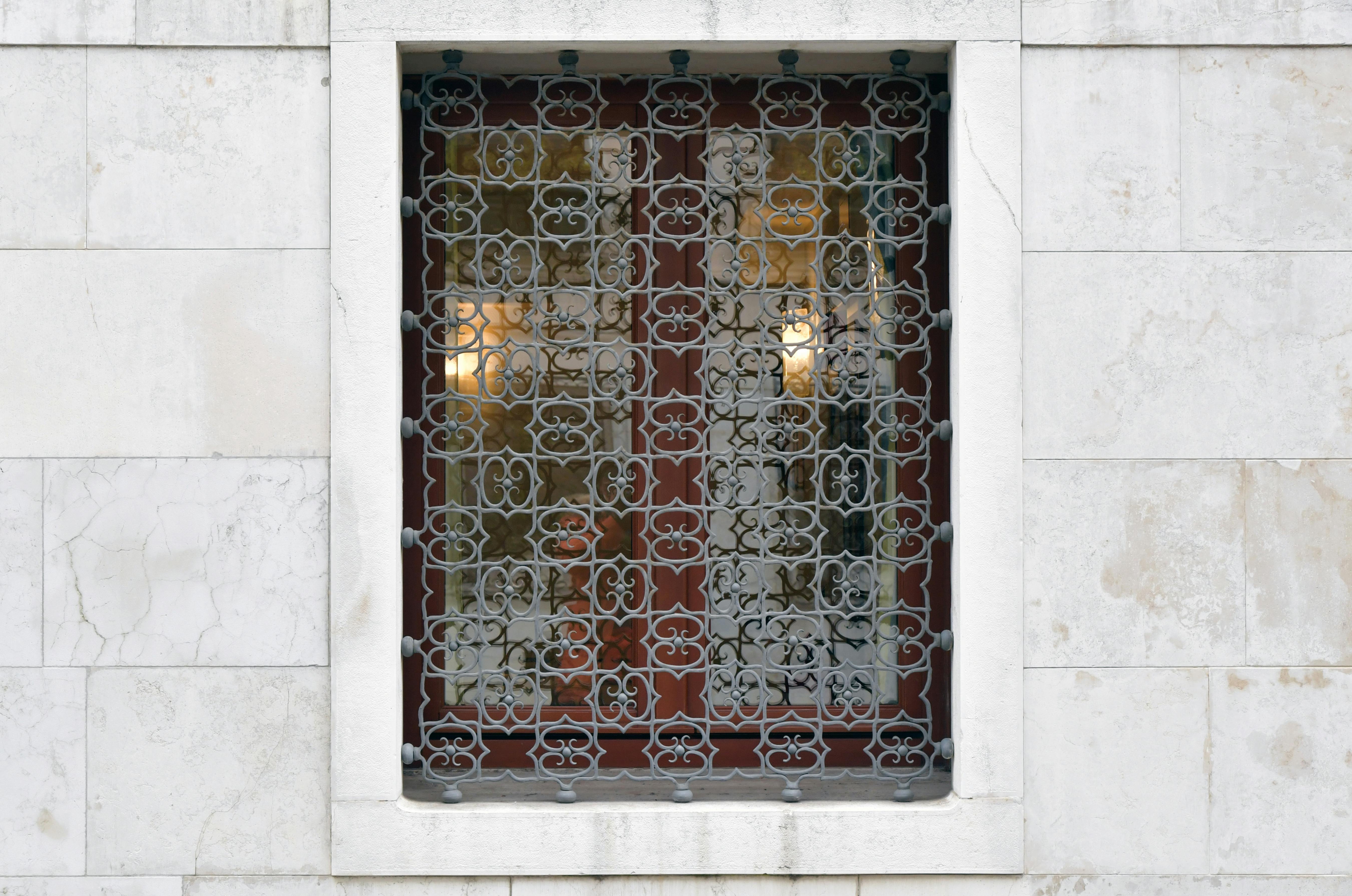 Decorative Metal Gate on Window · Free Stock Photo