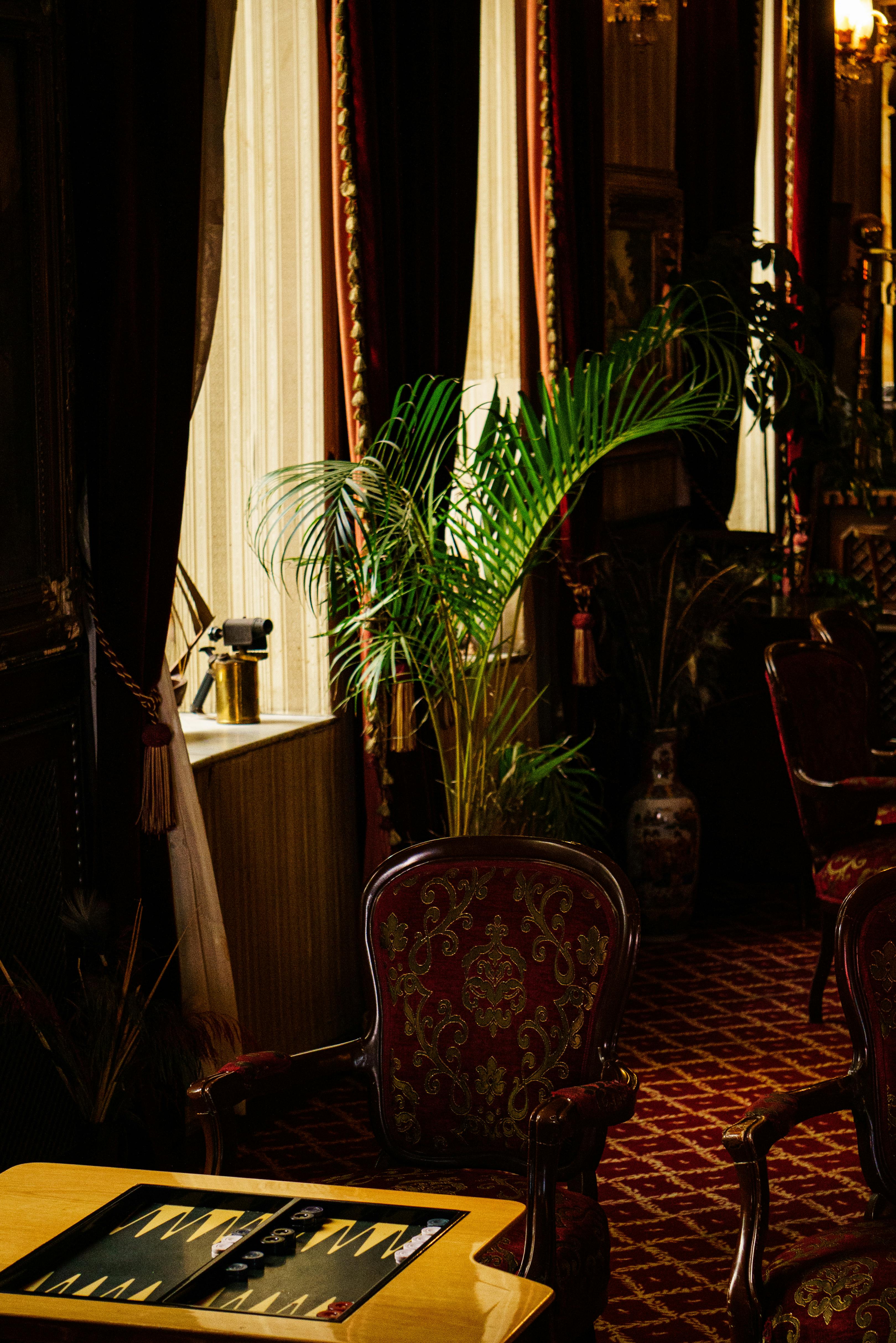 Antique Chairs and Table on an Old Room · Free Stock Photo