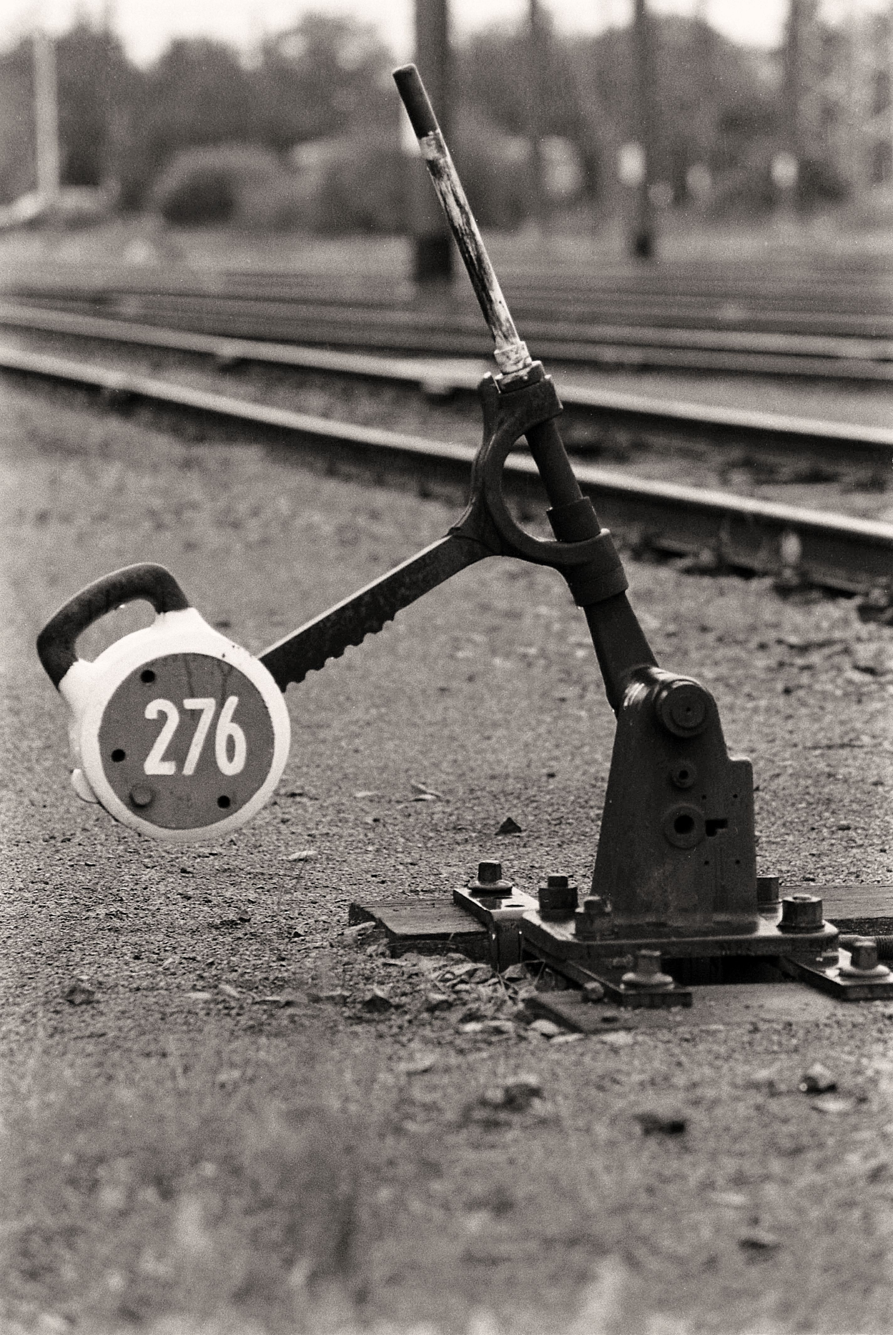Black Metal Train Rails · Free Stock Photo