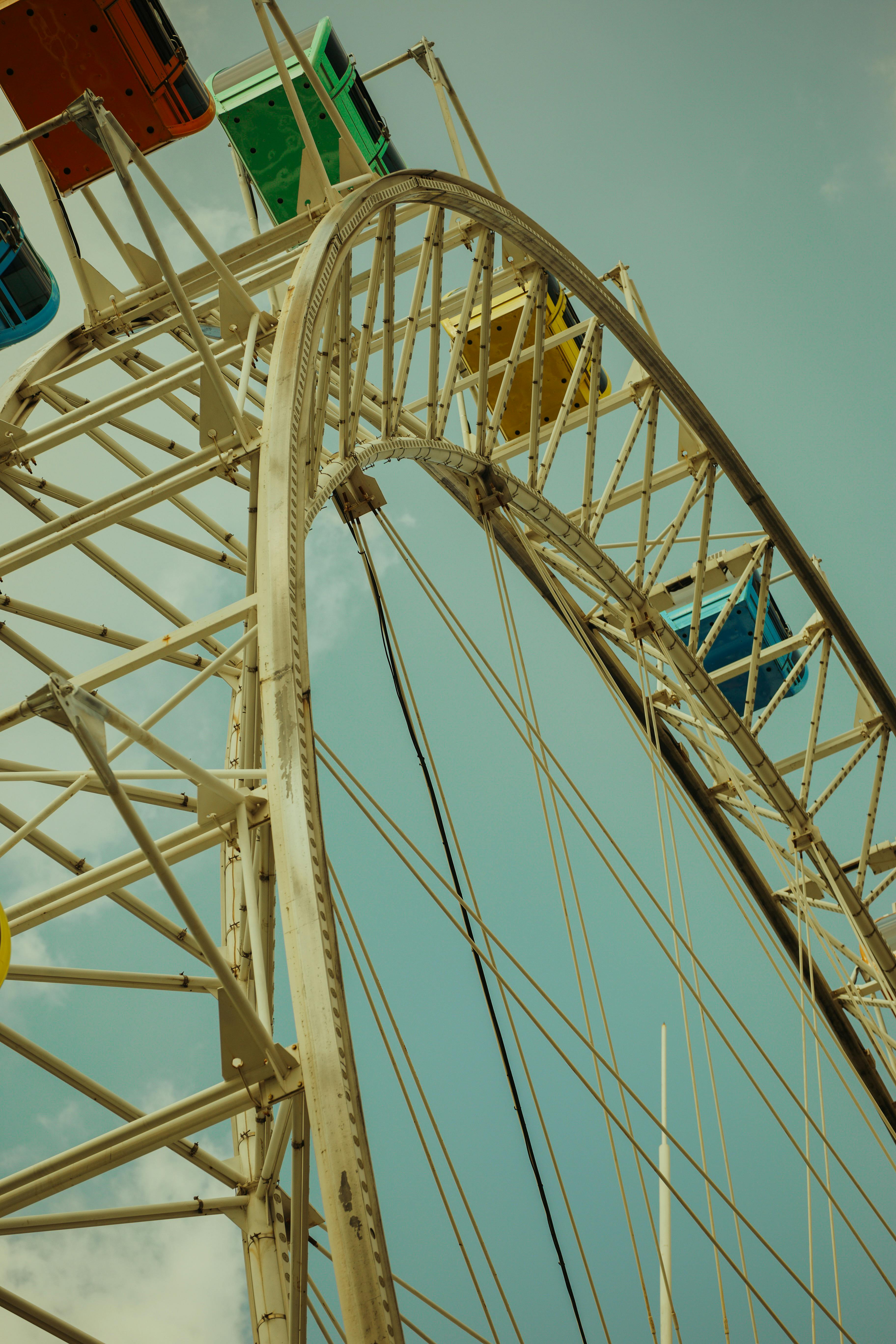 Imposing Structure of Ferris Wheel · Free Stock Photo