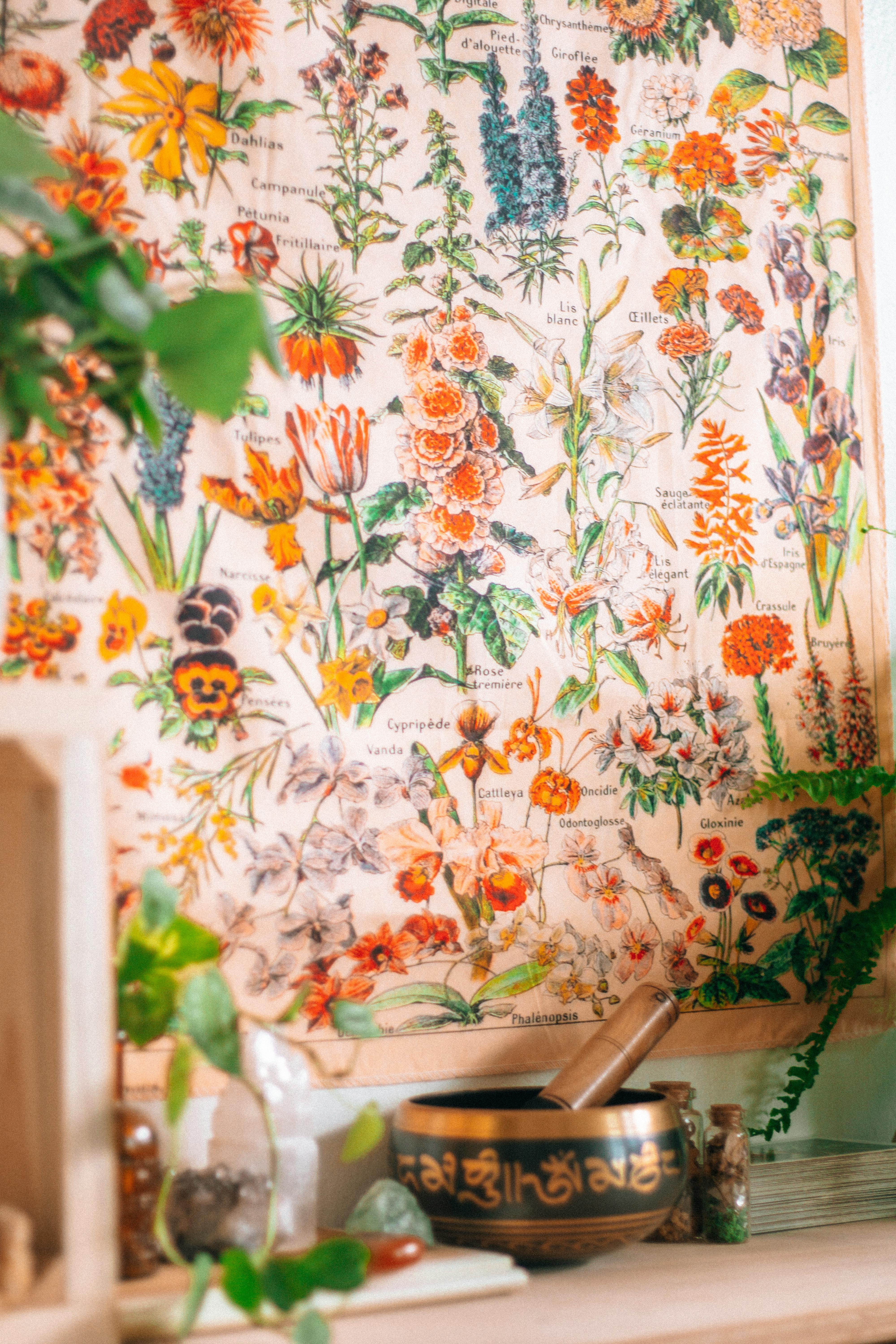 Poster with Flowers · Free Stock Photo