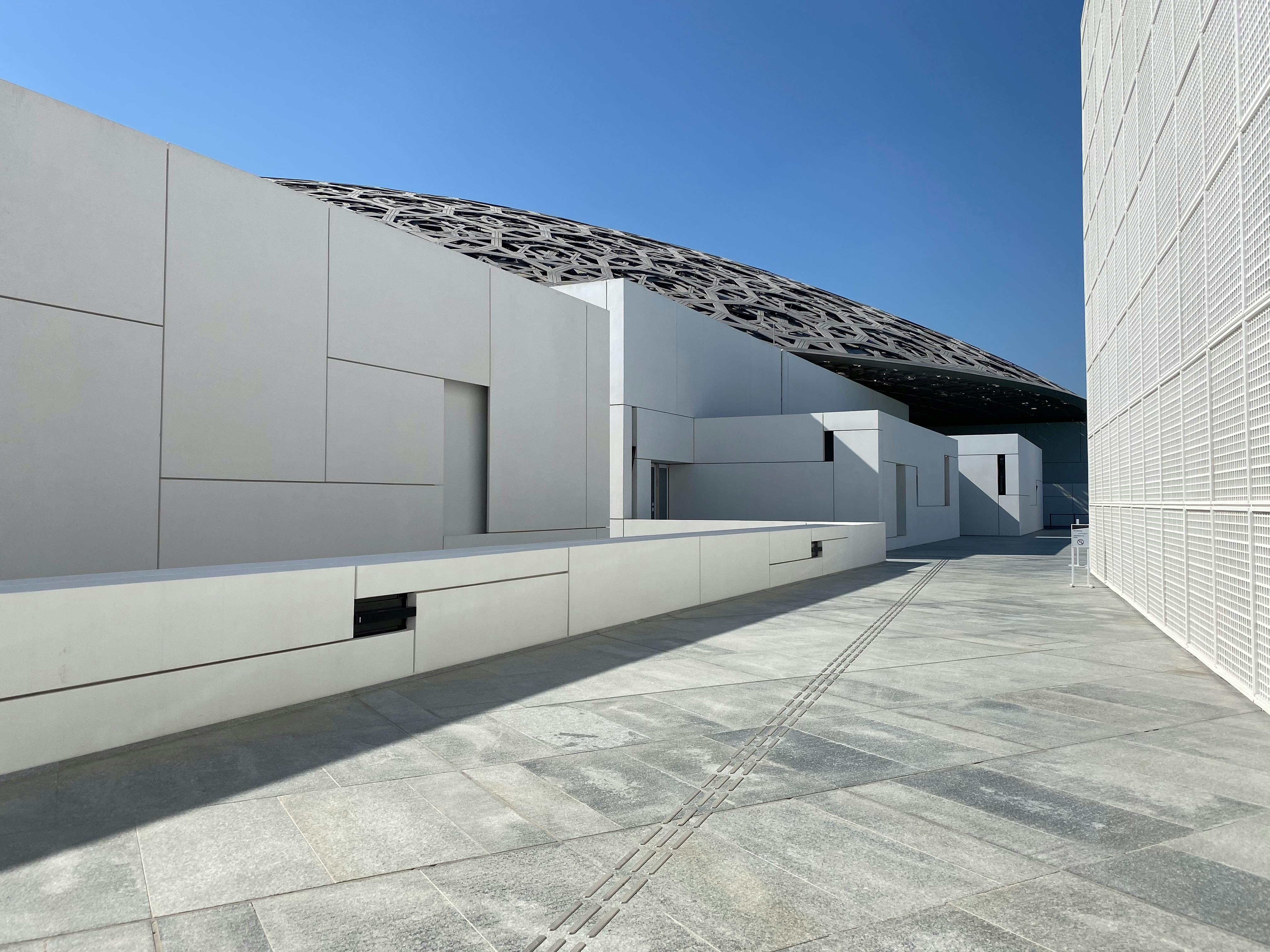 Modern Building of Louvre Abu Dhabi Art Museum · Free Stock Photo