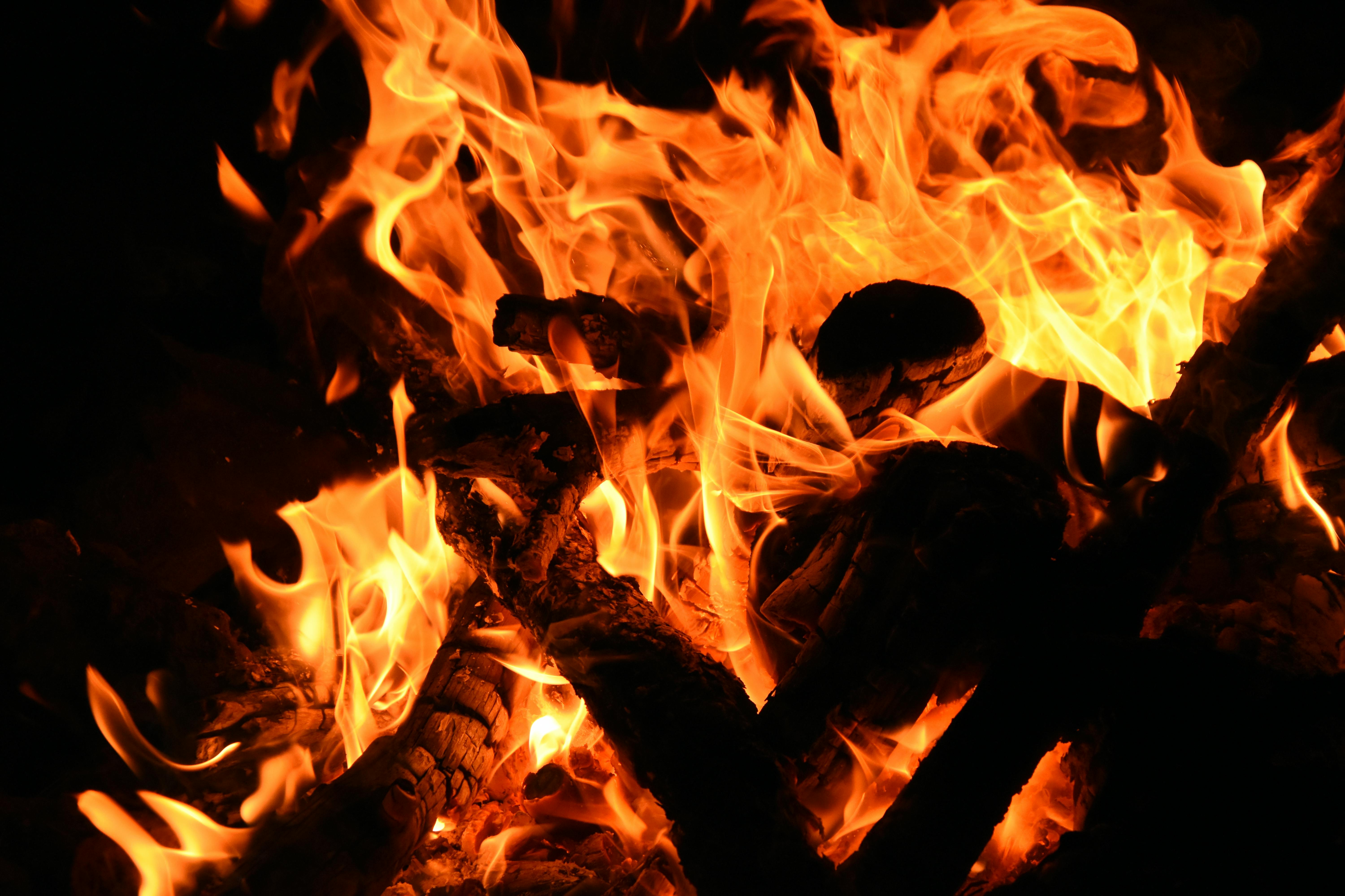 Fire in Bonfire · Free Stock Photo