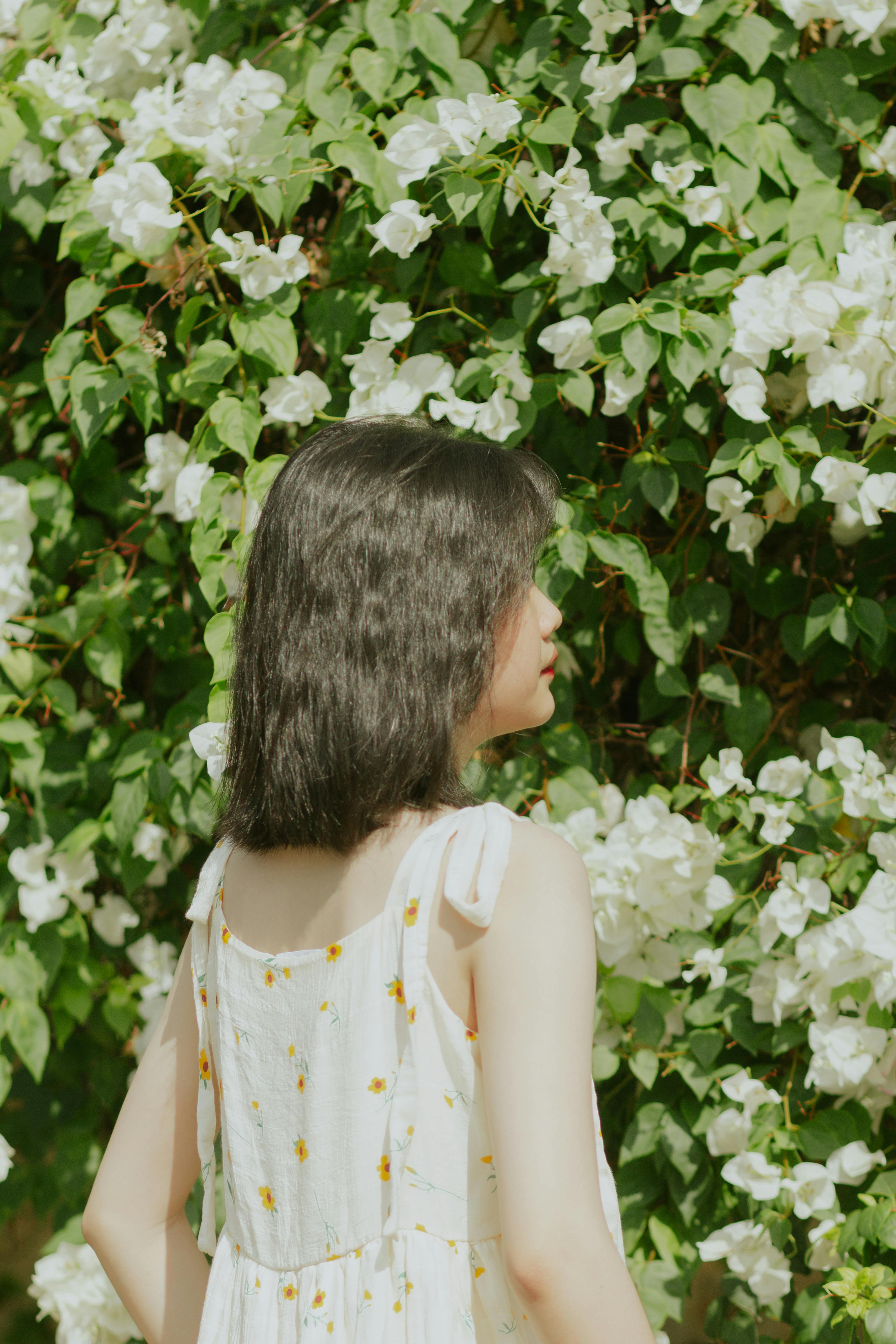 Back View of Girl in Dress · Free Stock Photo