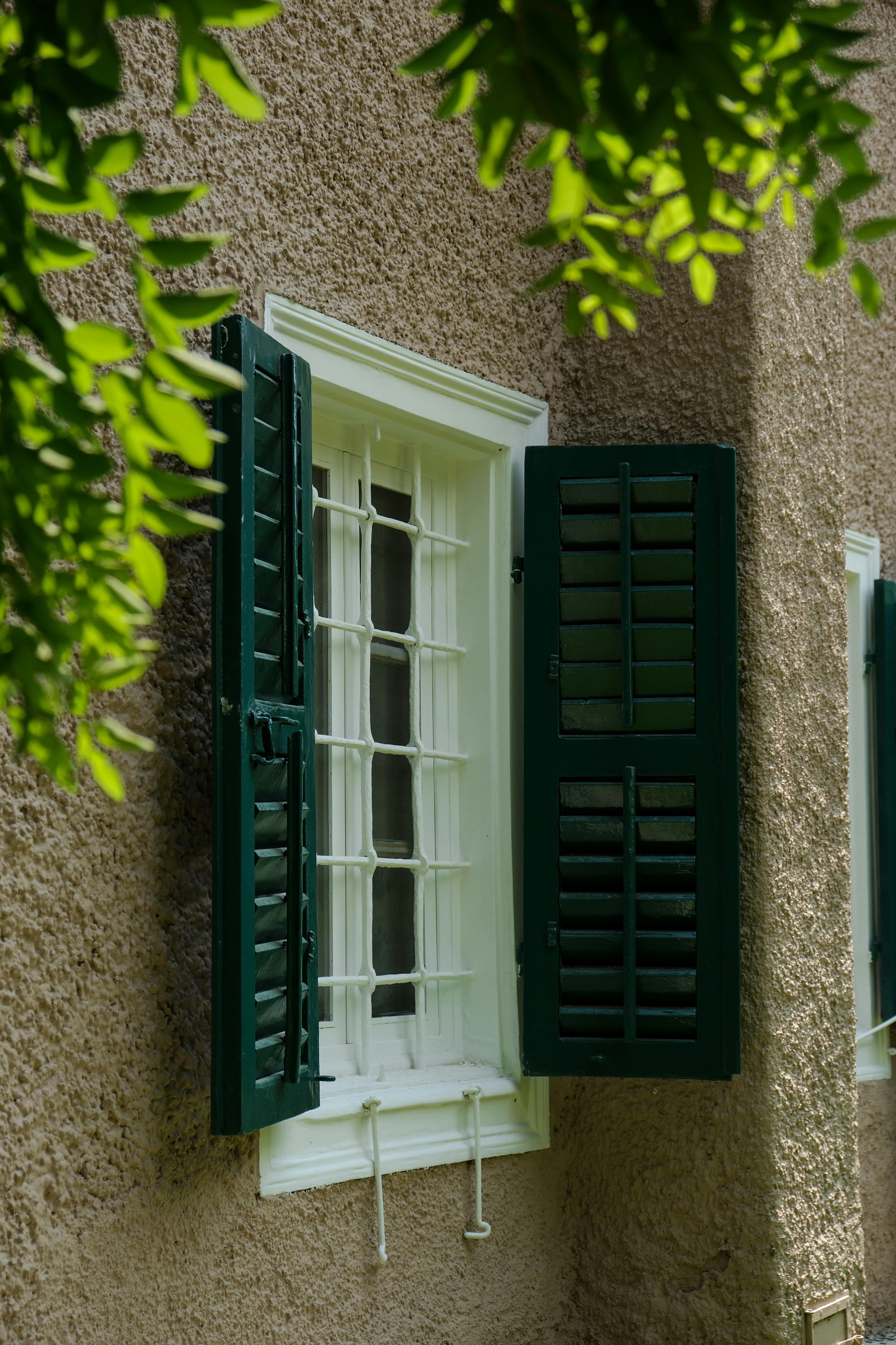 Shutters on Window · Free Stock Photo