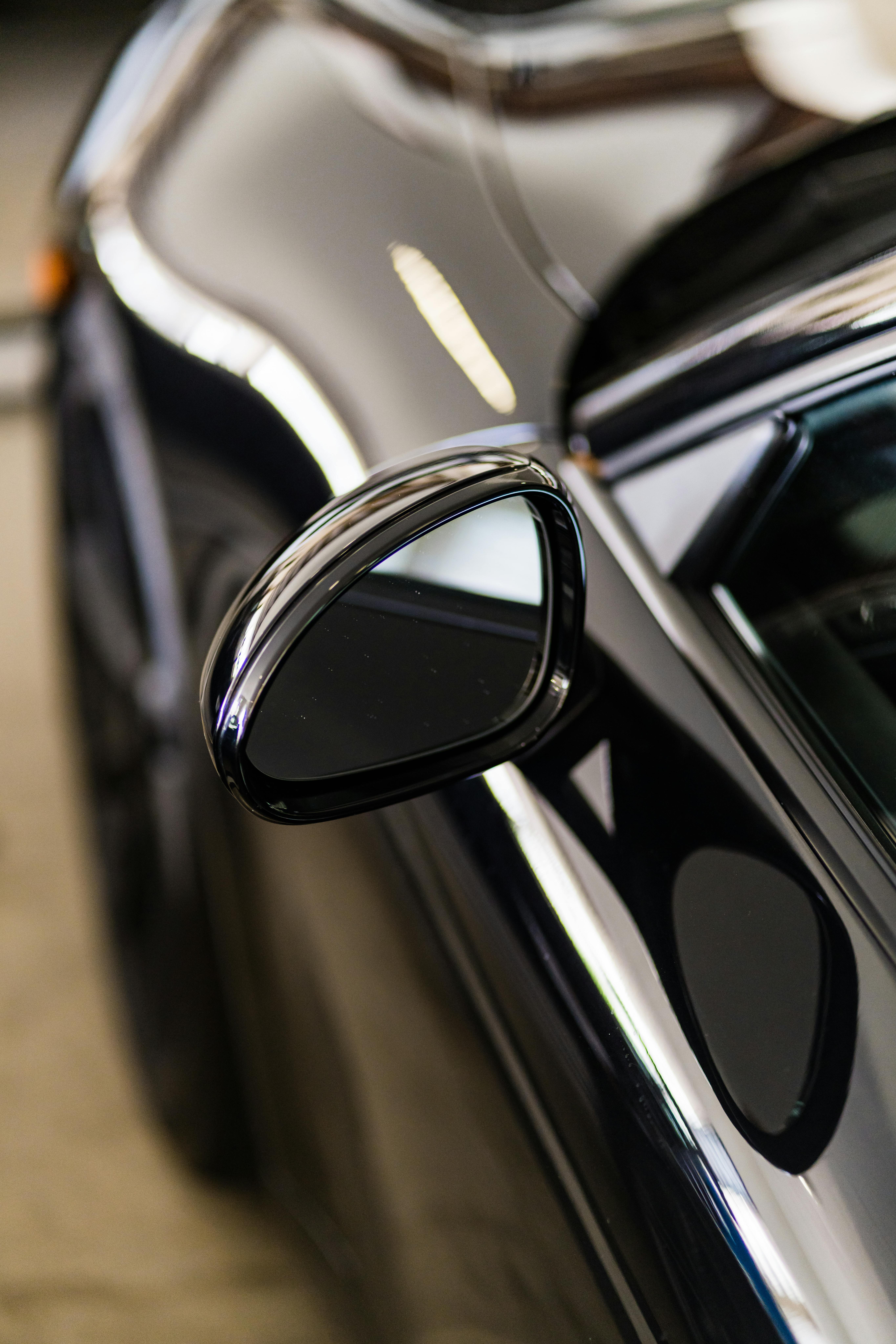 Close-Up Photo of Side Mirror · Free Stock Photo