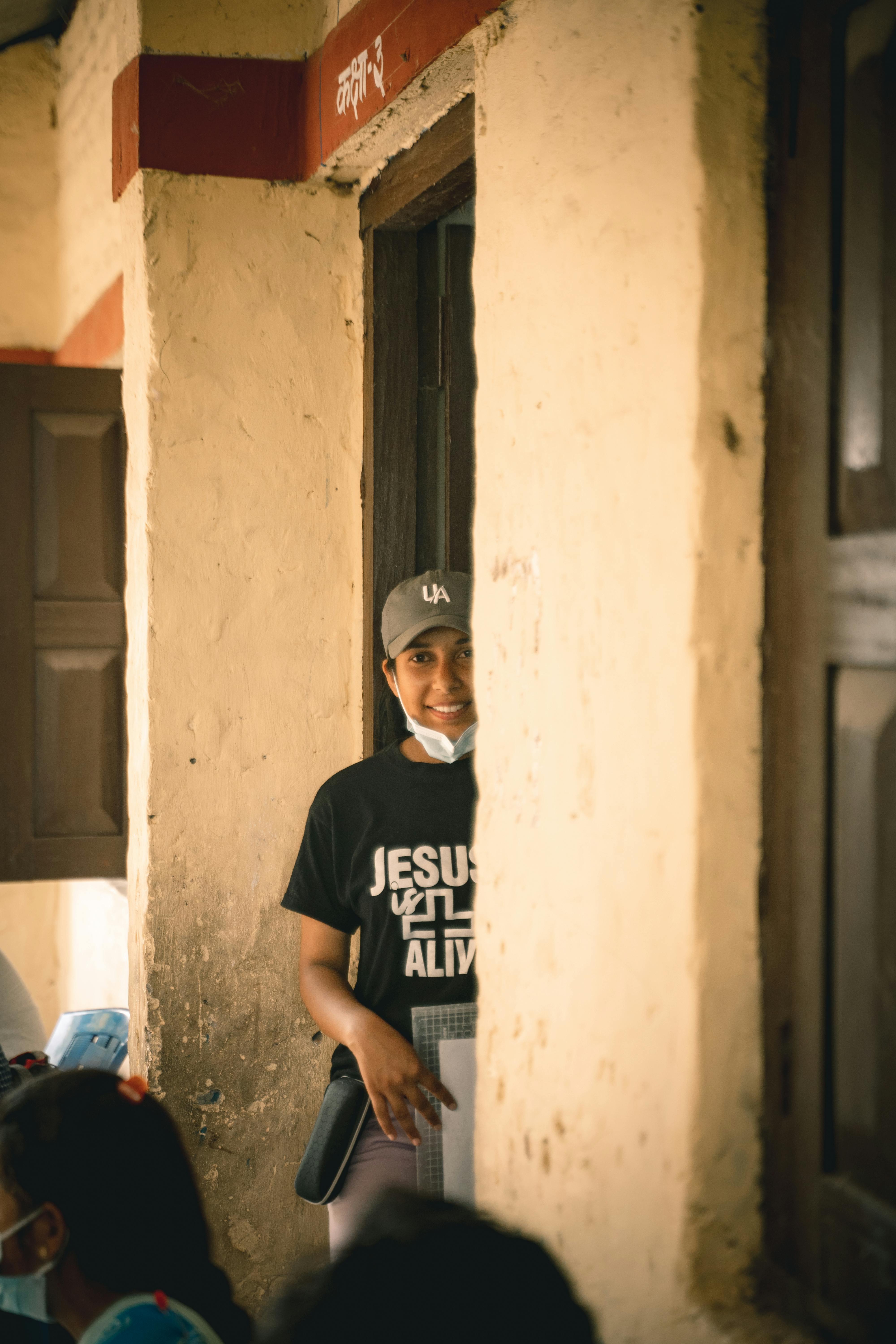 Woman During Baptism in Pool · Free Stock Photo