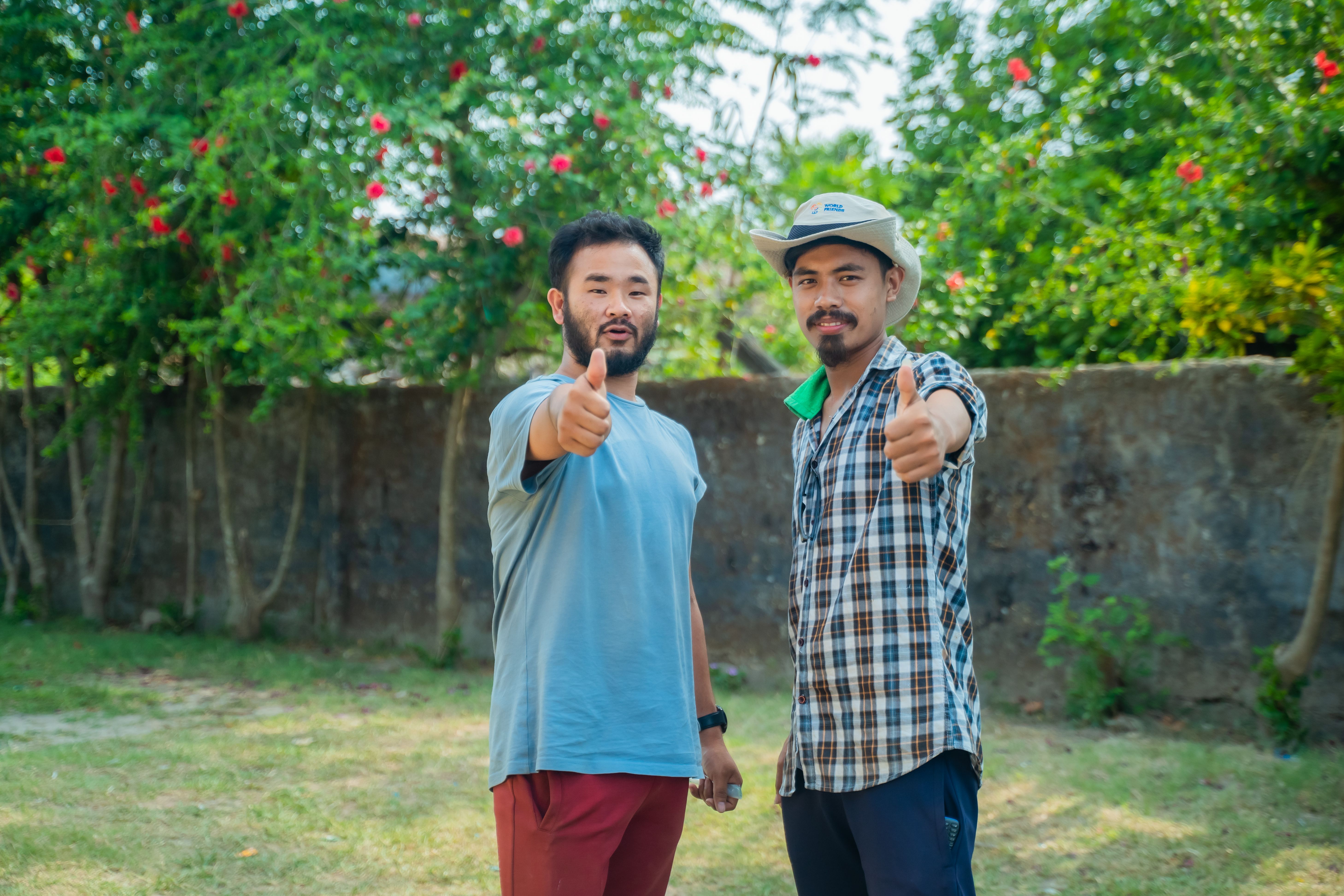 Two Men Showing OK Gesture · Free Stock Photo