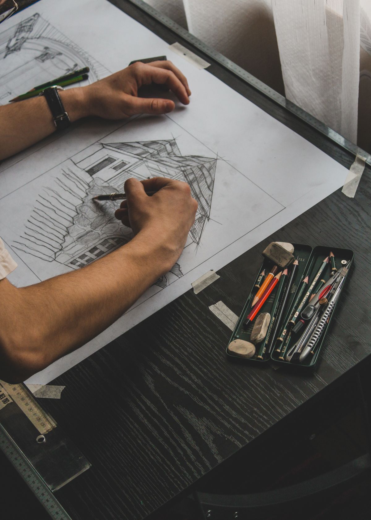 House Drawing Architect Photos, Download The BEST Free House Drawing ...