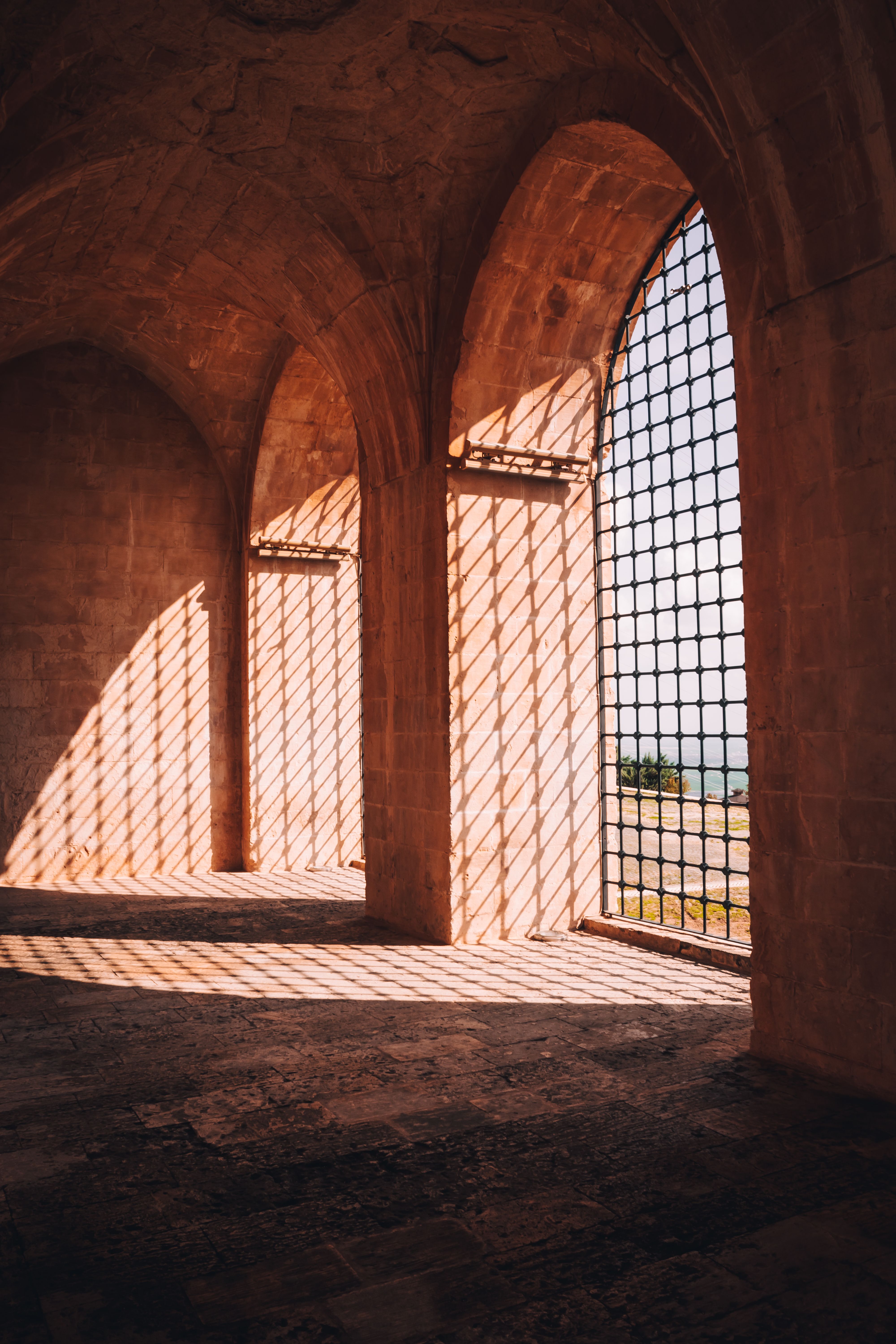 Barred Arched Gate in Kasim Pasha Medrese · Free Stock Photo
