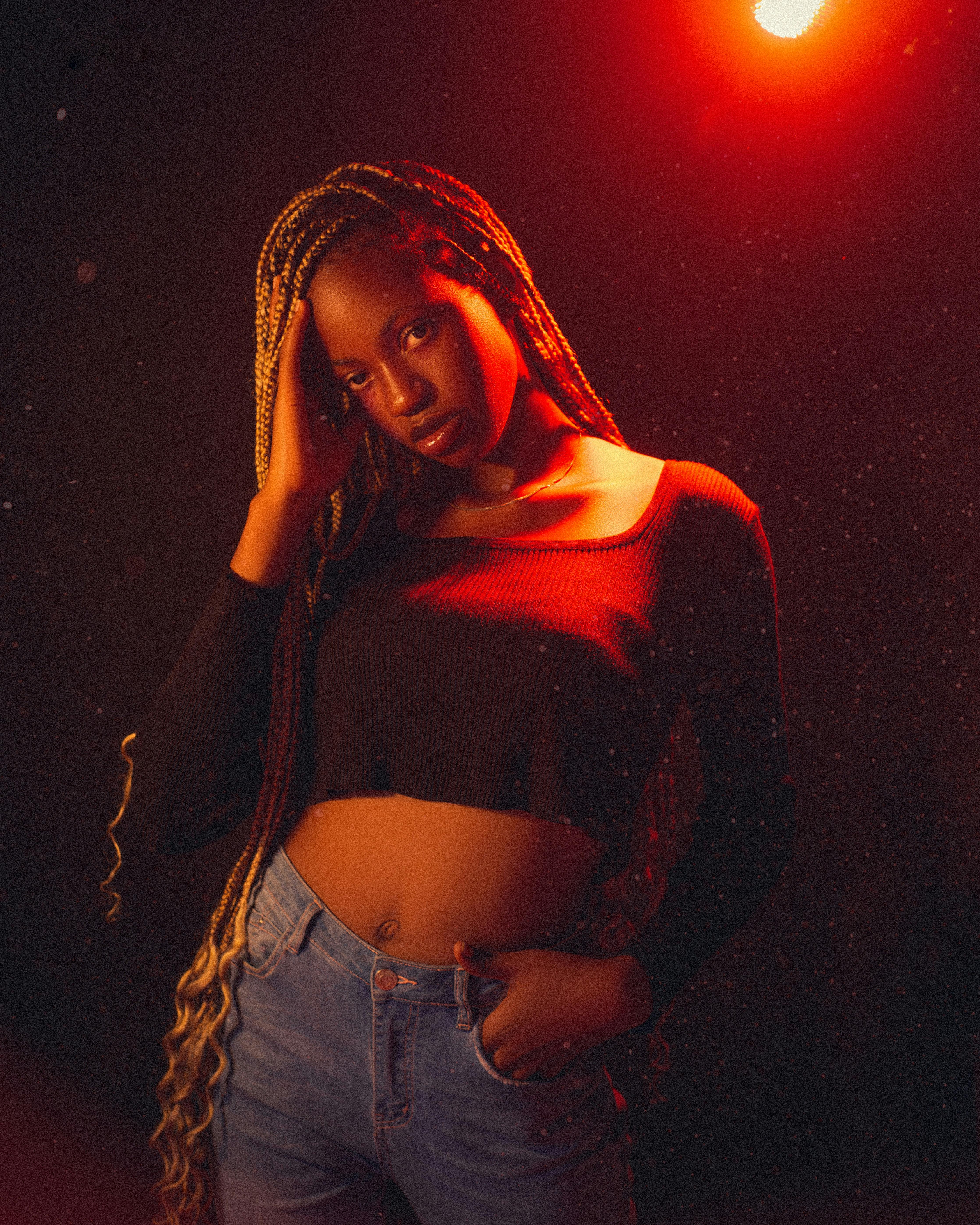 Model in Crop Top · Free Stock Photo