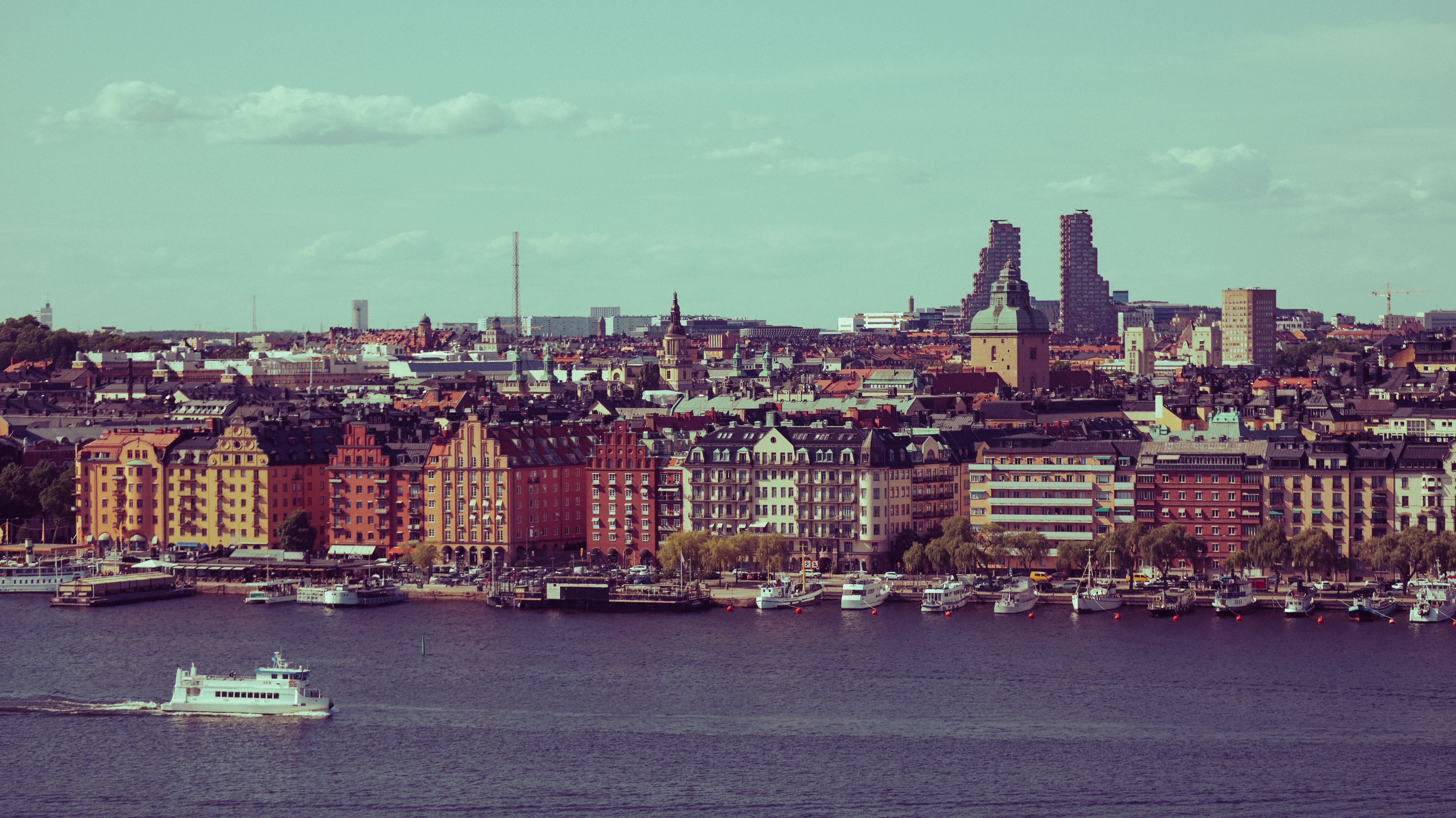 Cityscape of Stockholm · Free Stock Photo