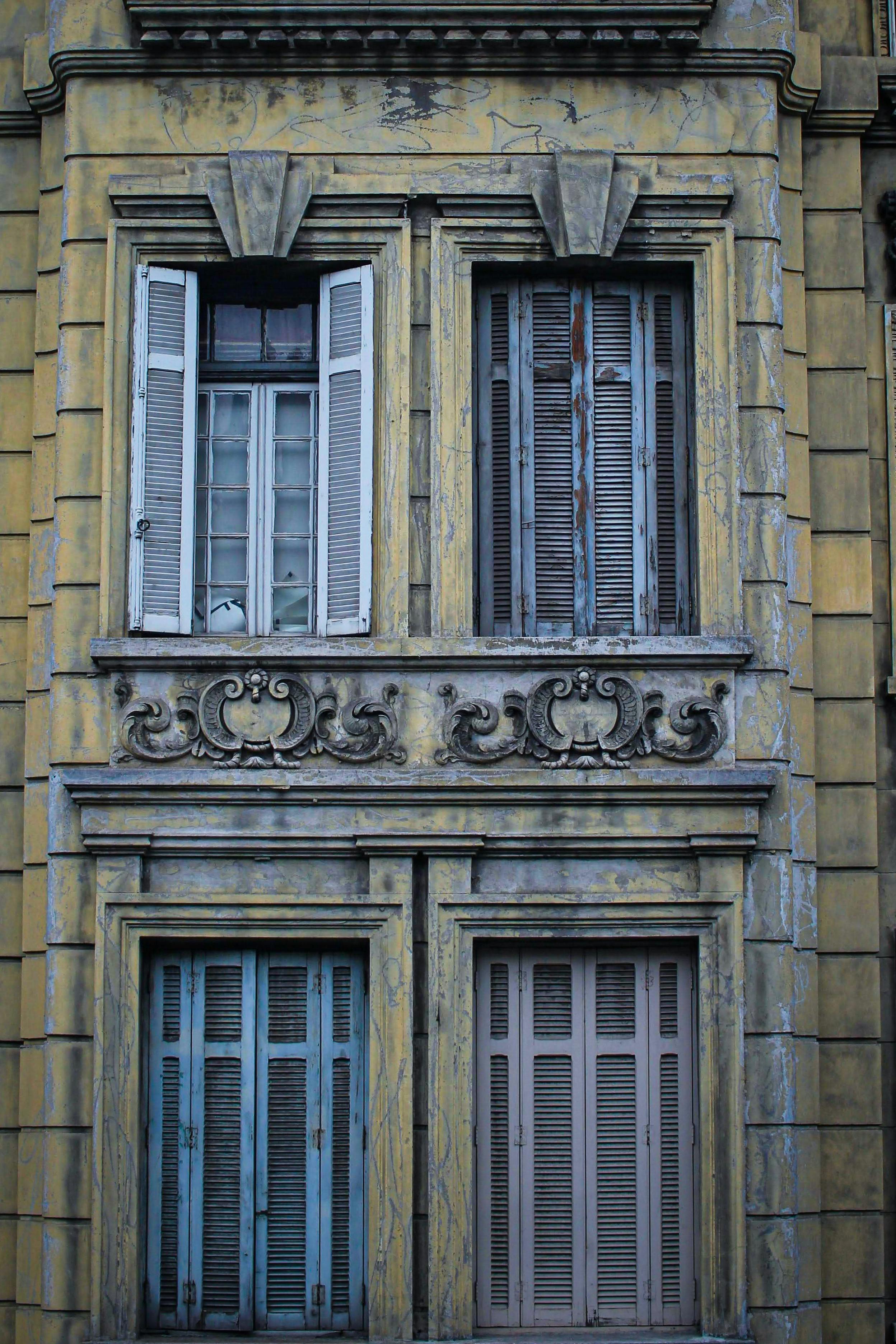 Window in a Traditional Tenement · Free Stock Photo