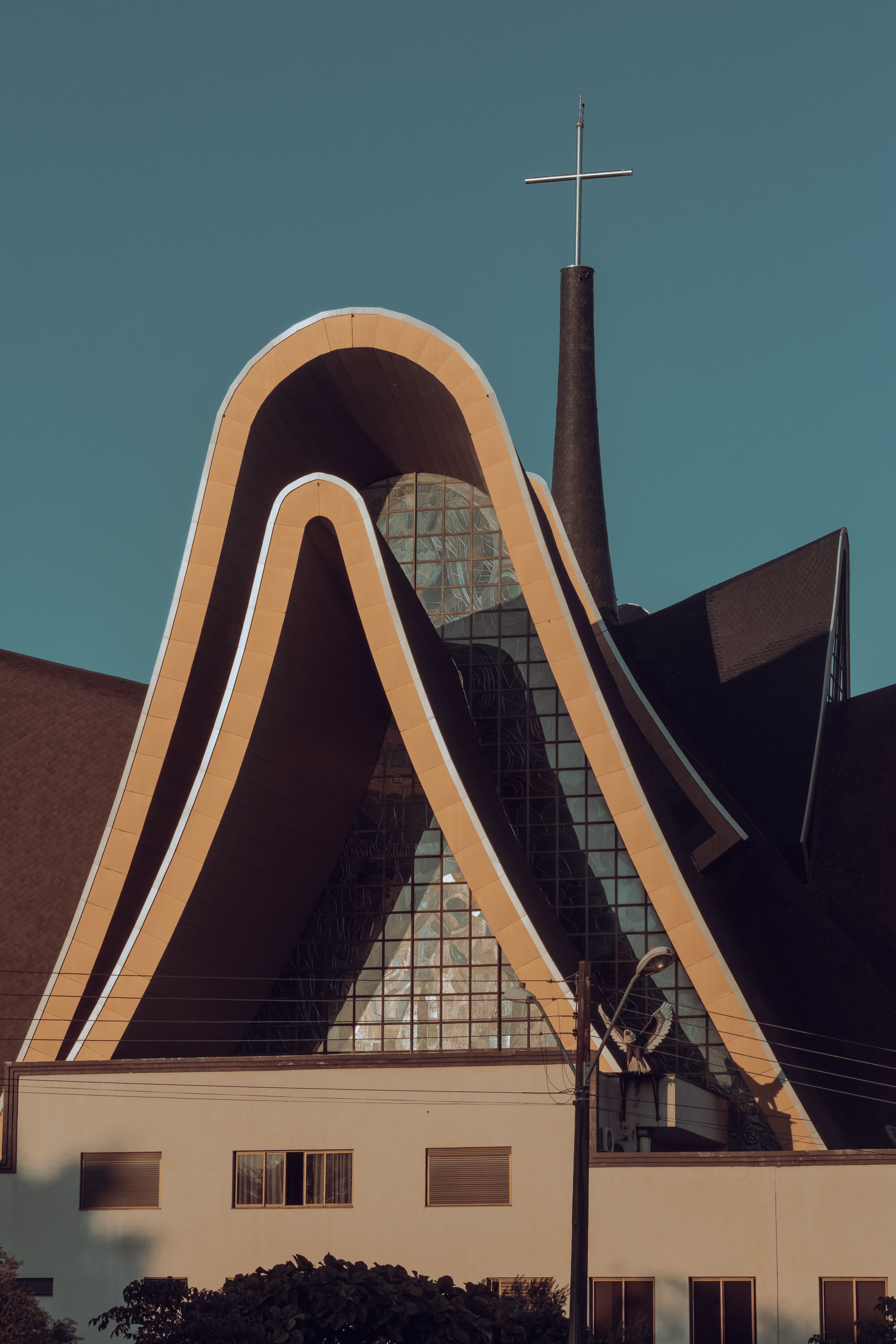 Modern Church Rooftop · Free Stock Photo