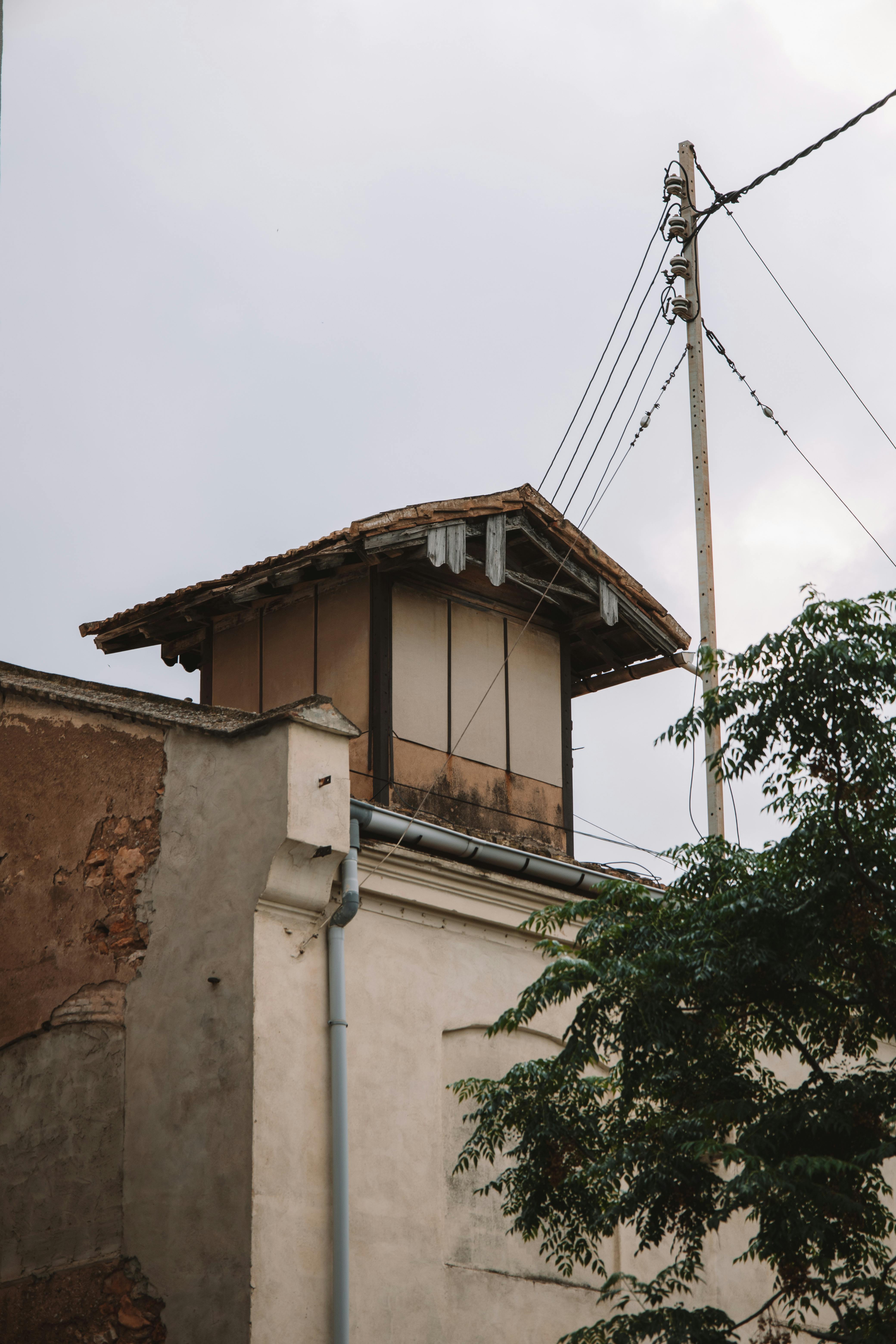 An Outhouse on the Roof · Free Stock Photo