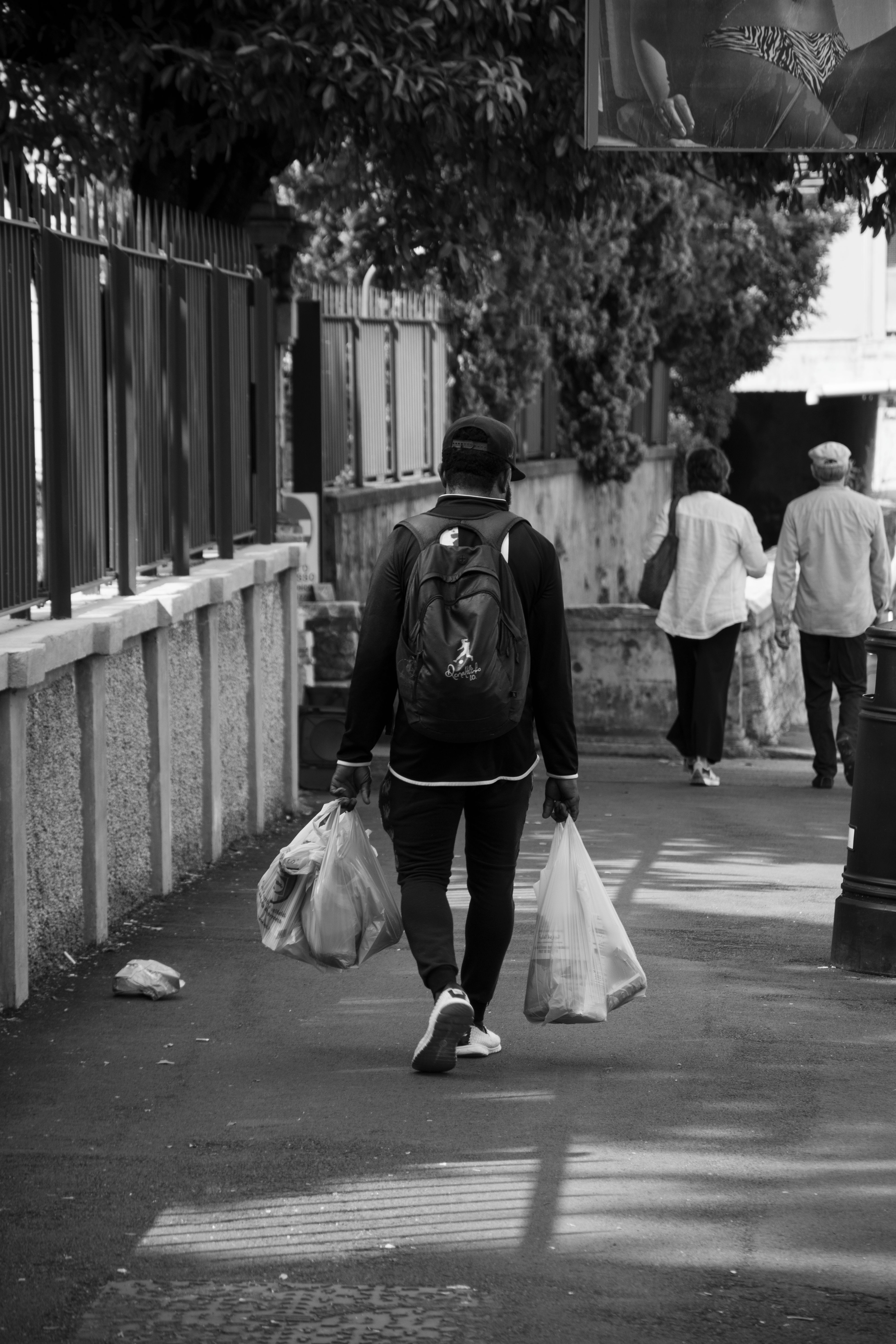 Woman Walking City Street · Free Stock Photo