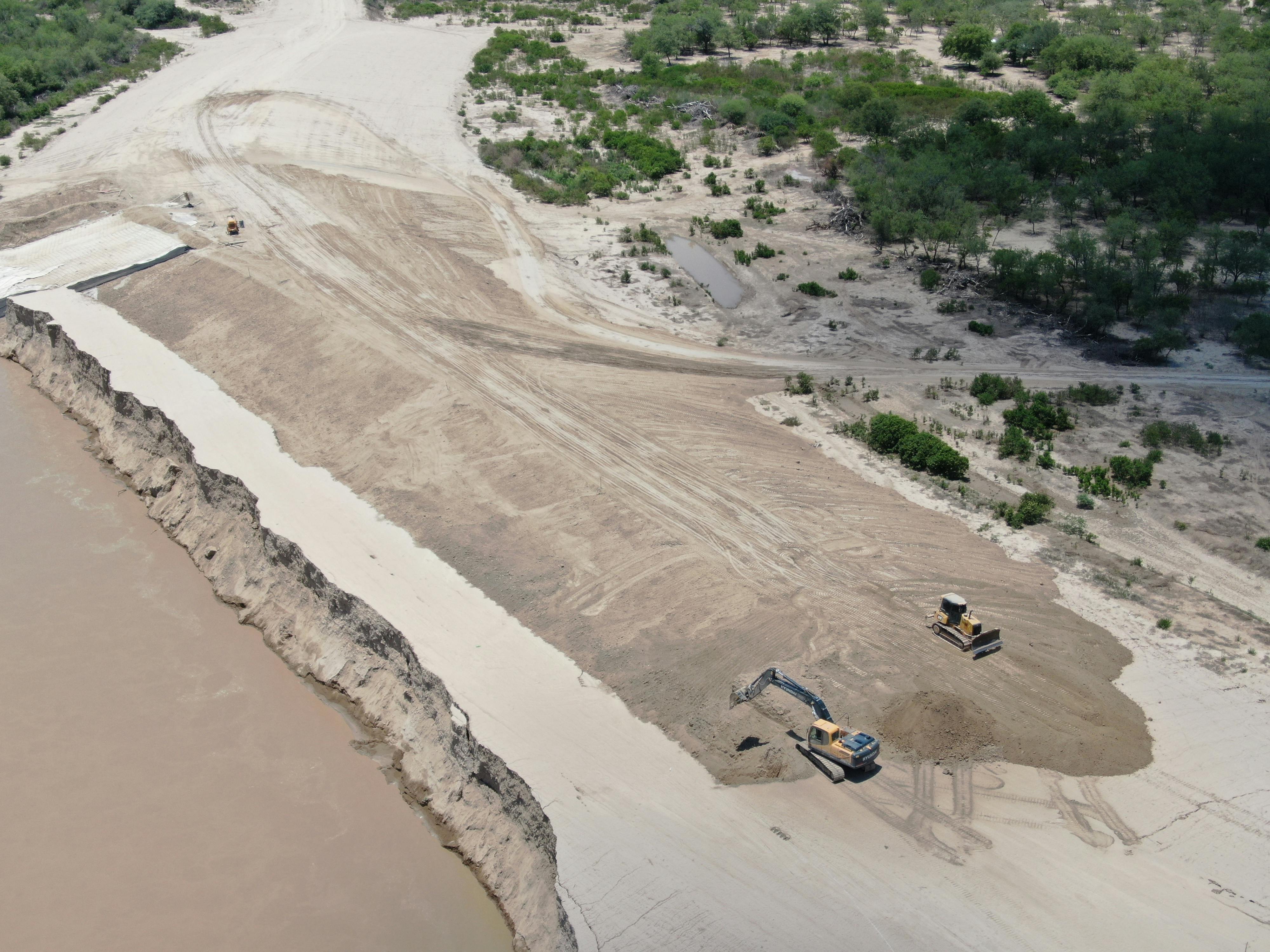 Excavators Working in Sand Valley in Countryside · Free Stock Photo
